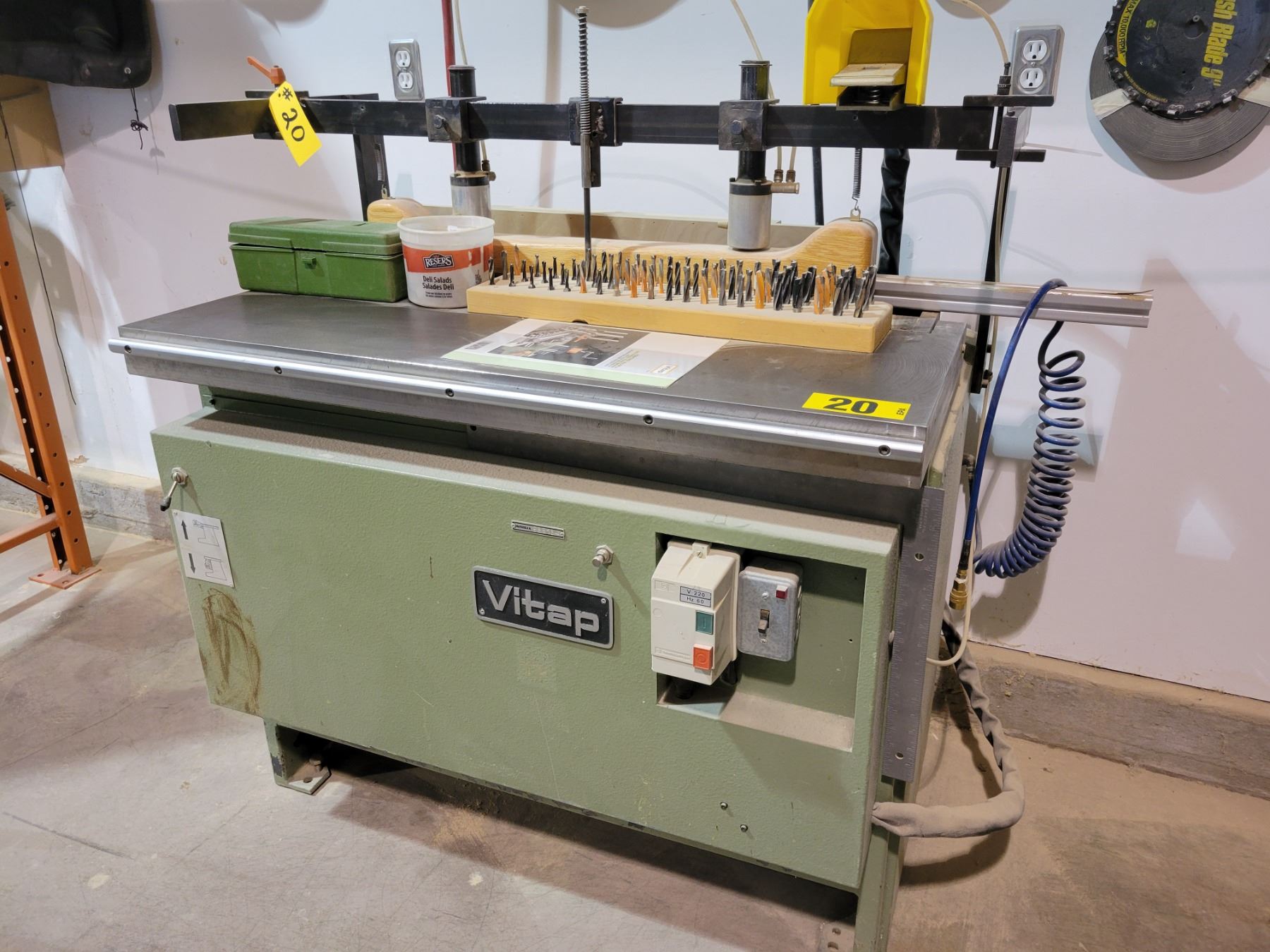 Vitap line Boring Machine, 3 phase, 27holes, comes with new bits ...
