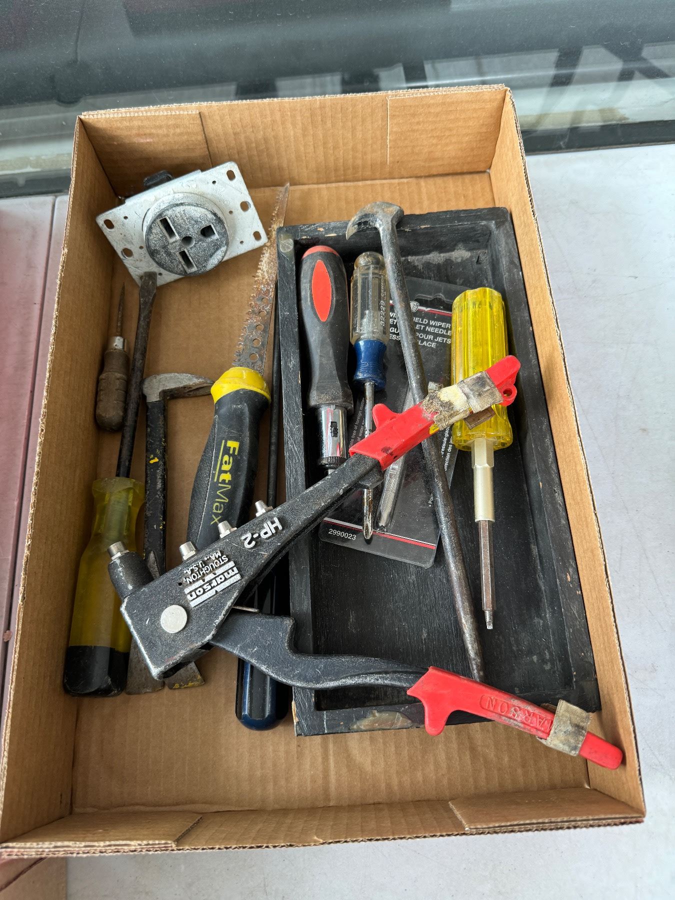 Assorted tools
