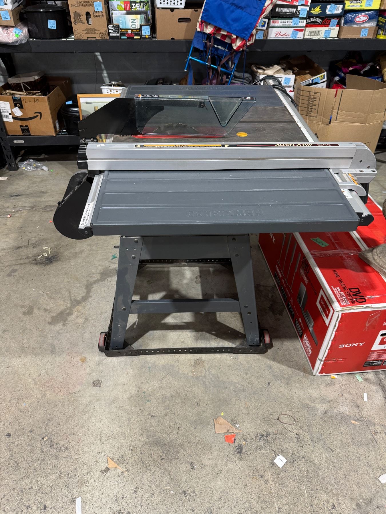 Craftsman 10 inch table saw