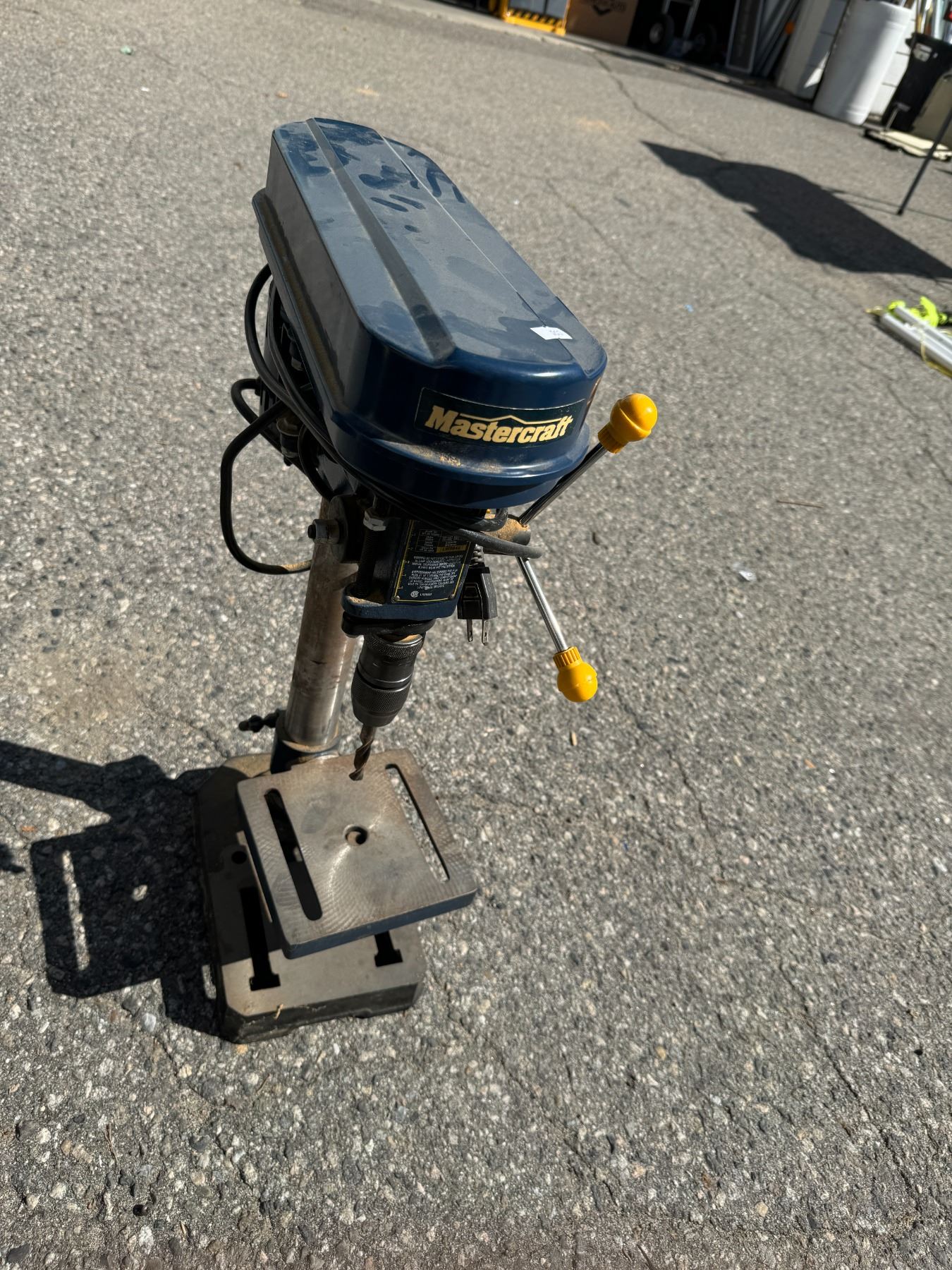 Mastercraft drill press