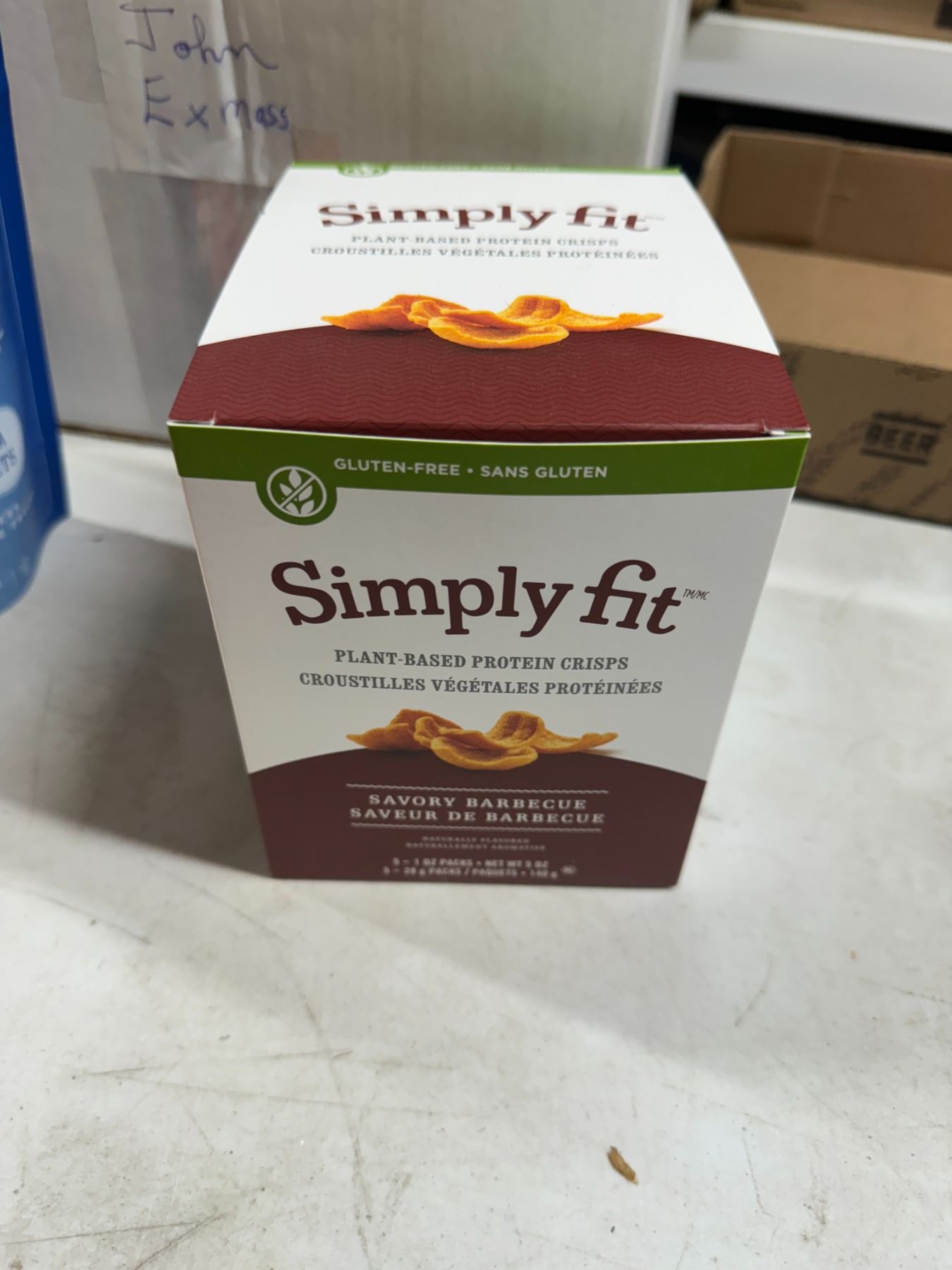 Simply fit plant-based protein chips
