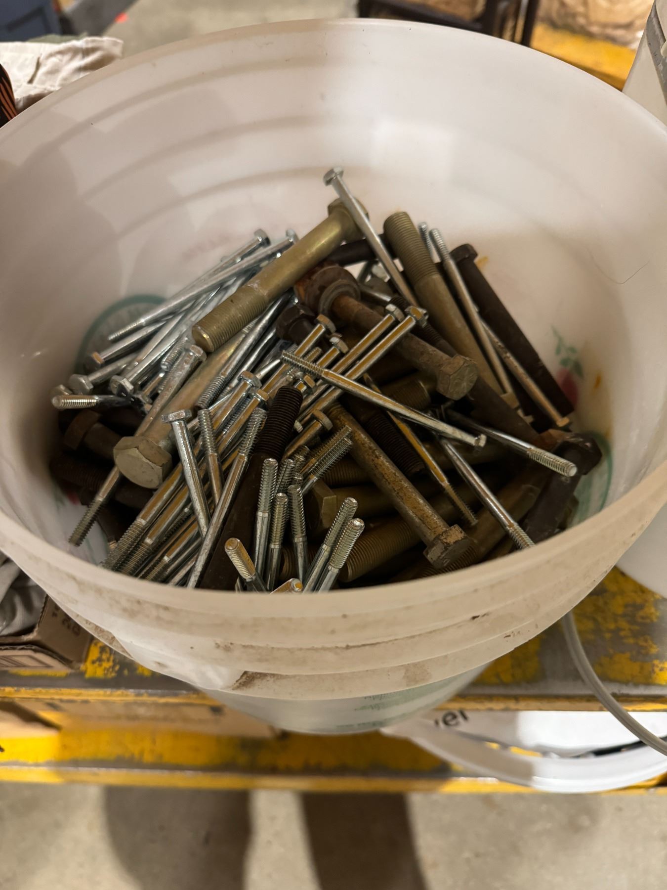 Bucket of bolts