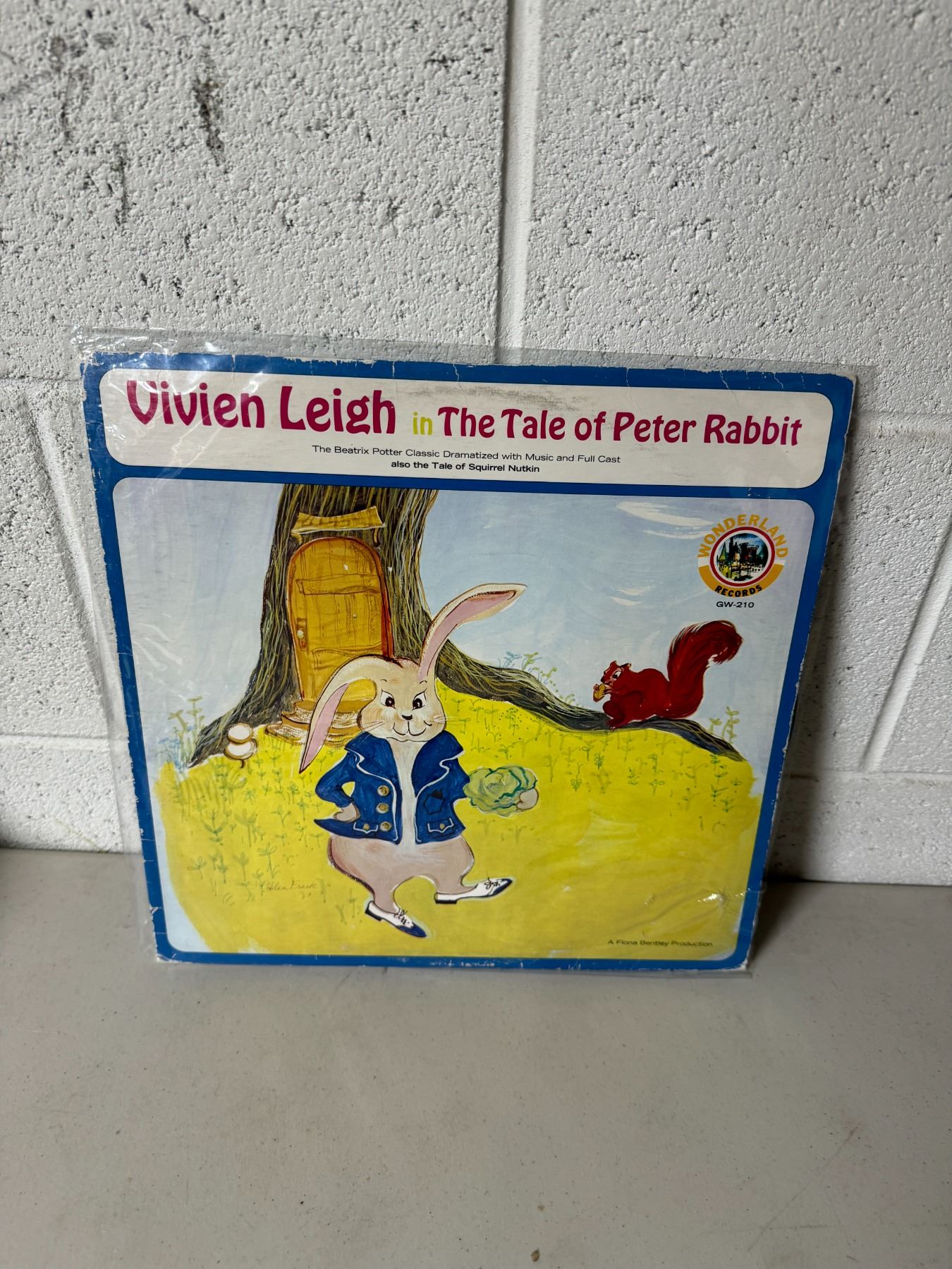 Vivien Leigh , in the tale of Peter rabbit record