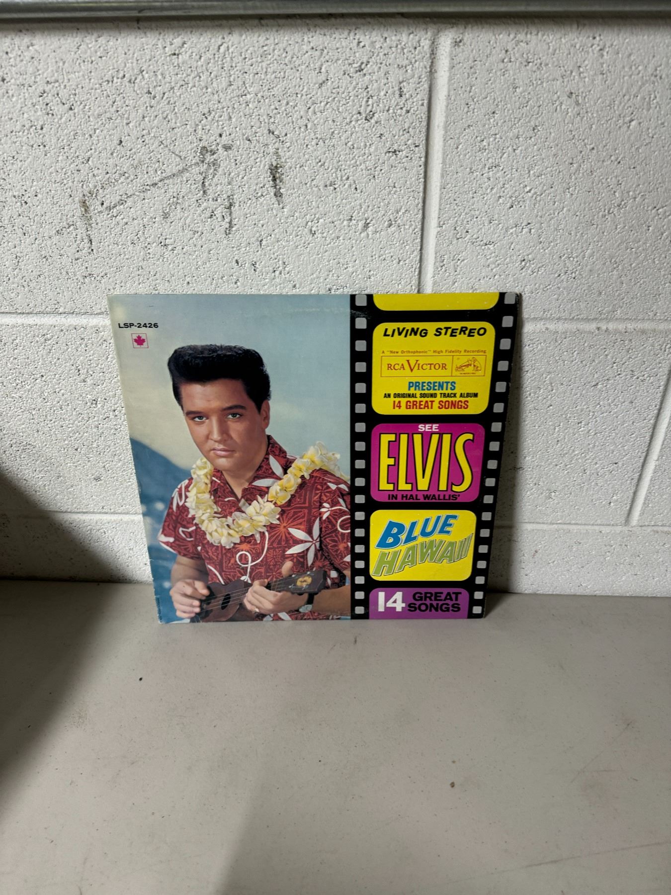Elvis blue Hawaii record