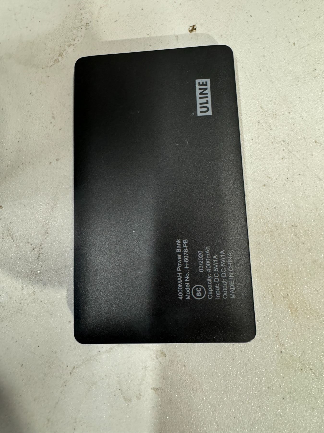 Uline power bank