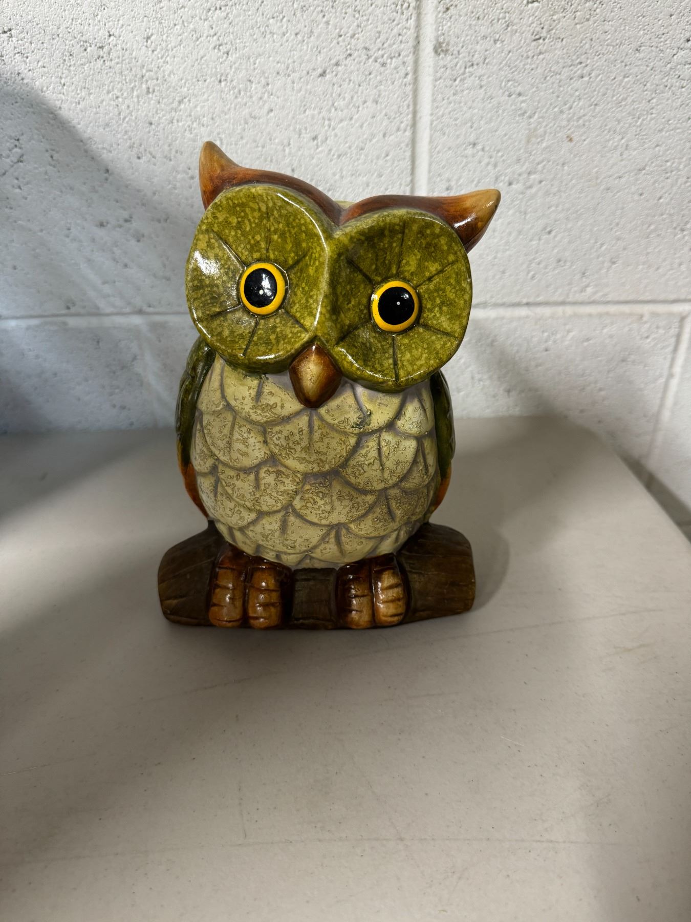 Ceramic owl vintage
