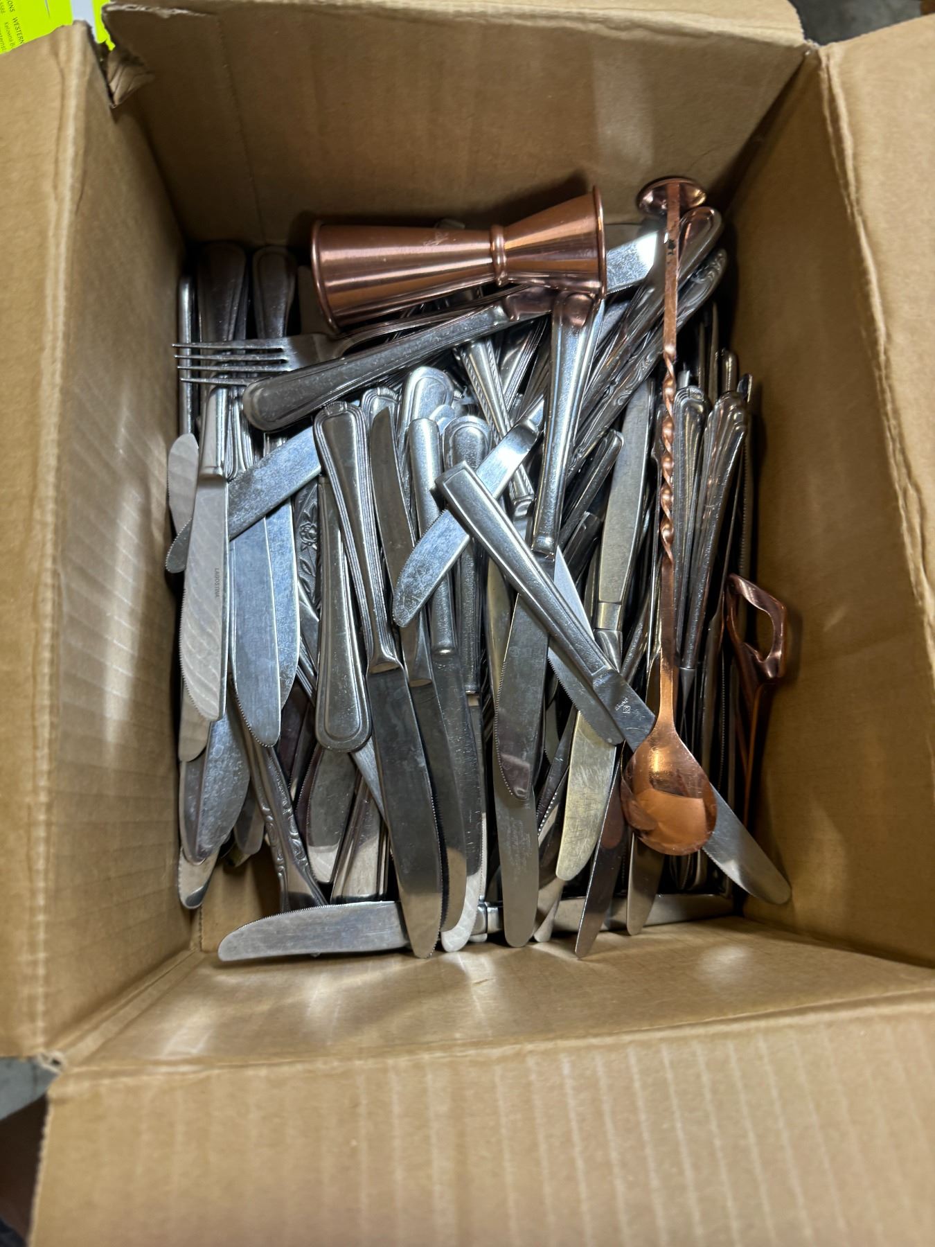 Commercial kitchen cutlery