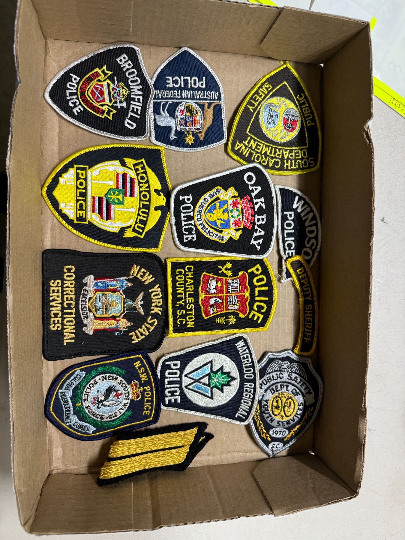 Collectible patches
