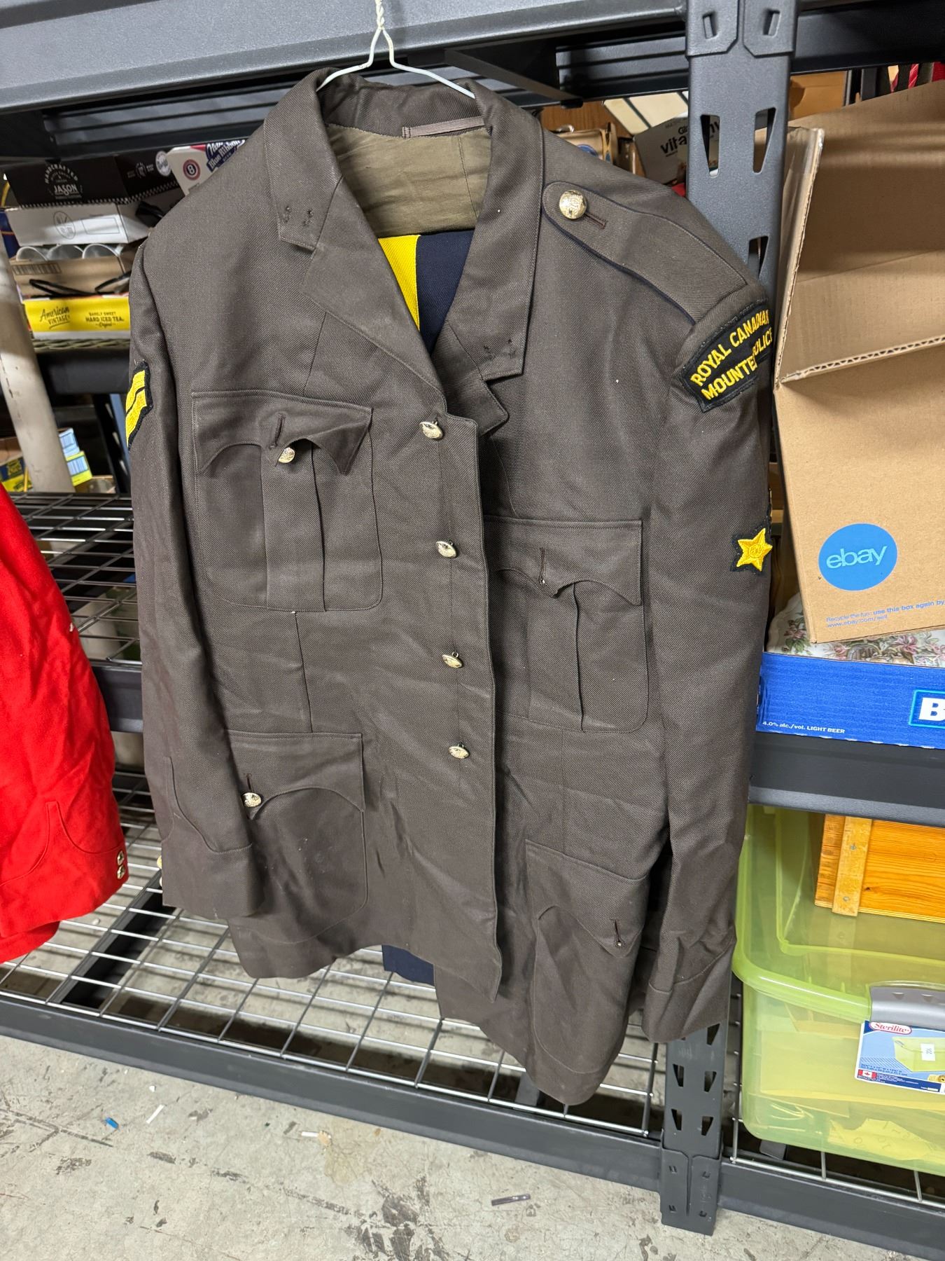 Royal Canadian mounted police uniform