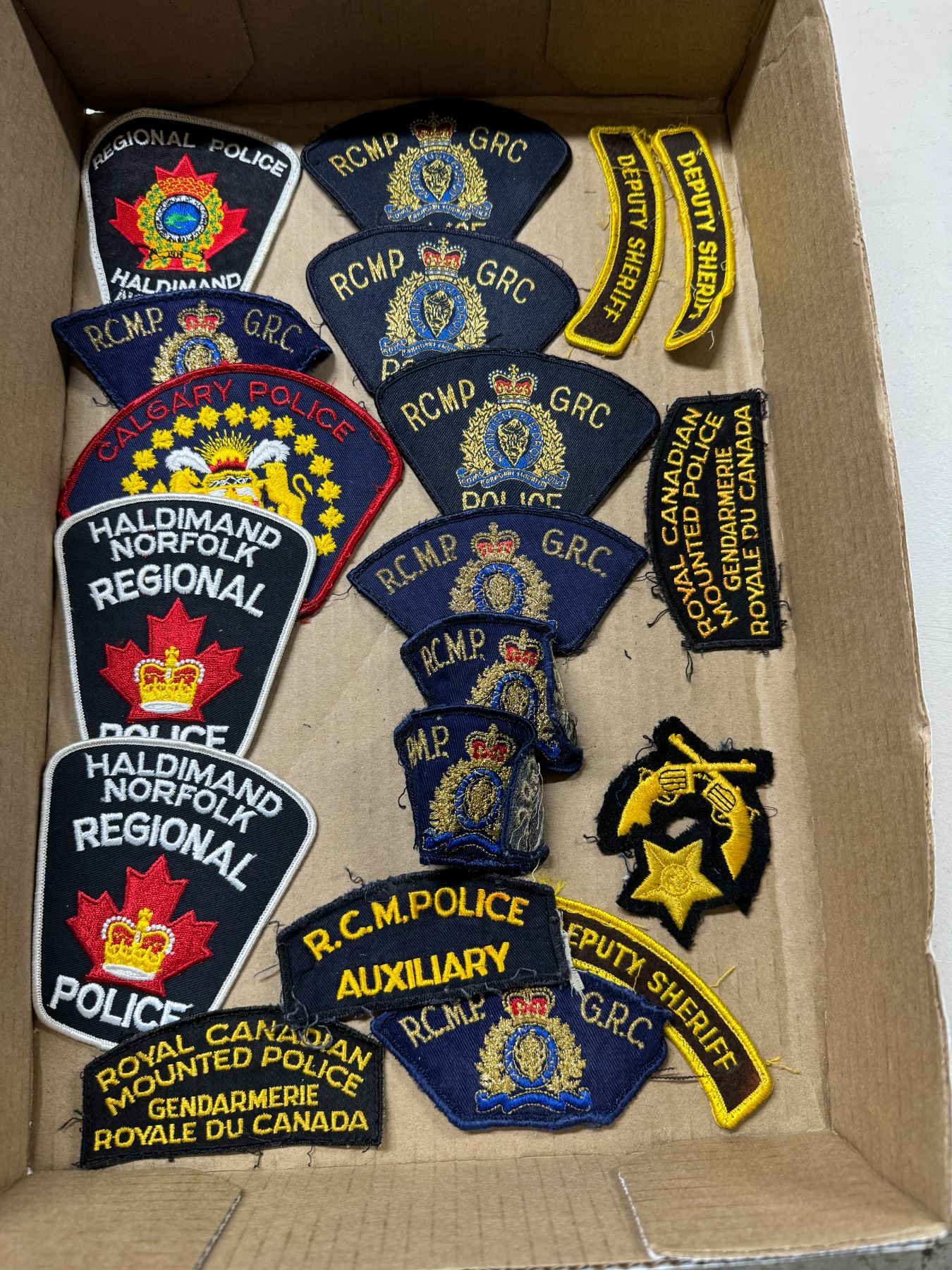 Collectible police badges