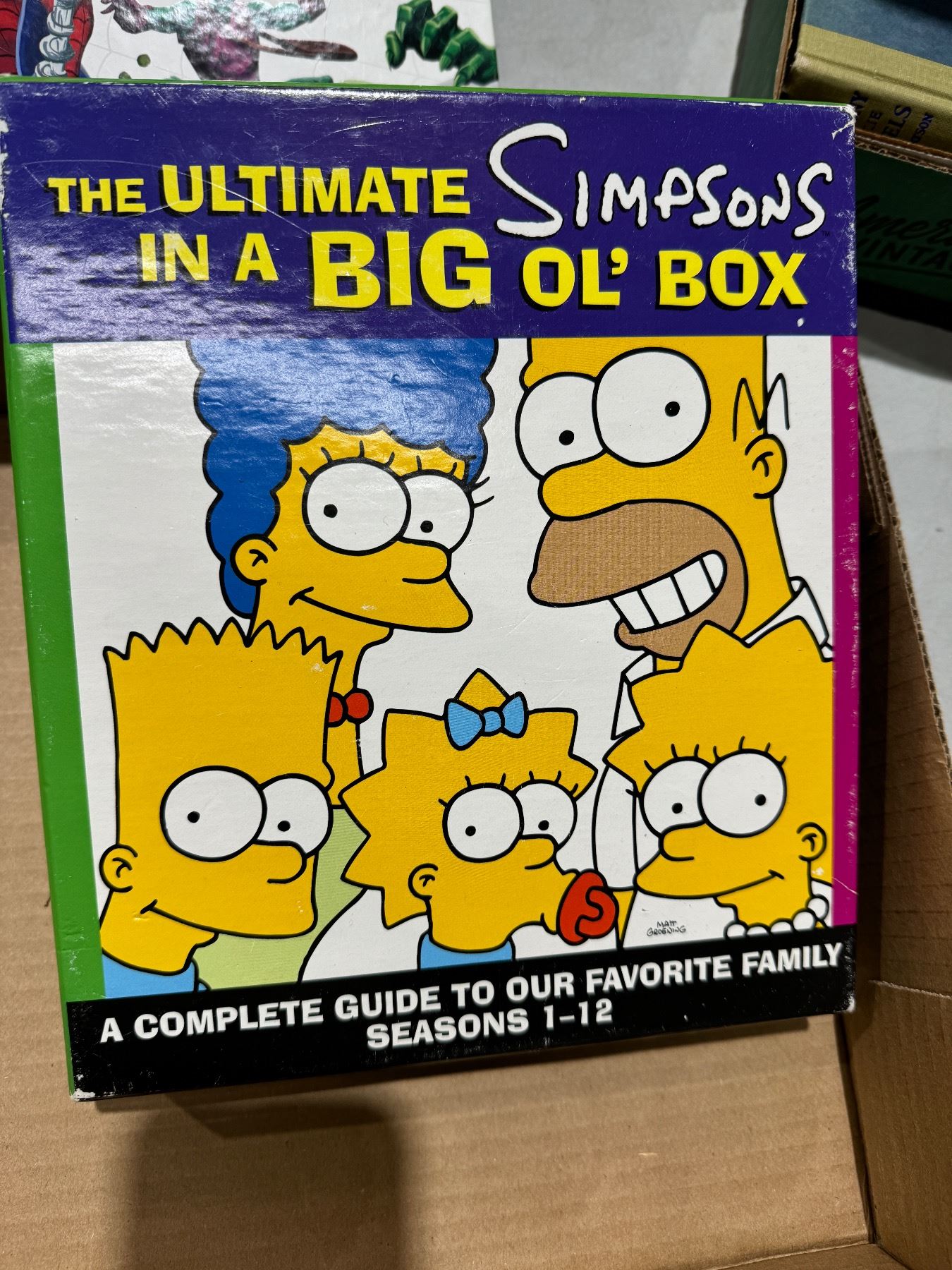 Ultimate Simpsons in a big old box a complete guide to your favorite ...