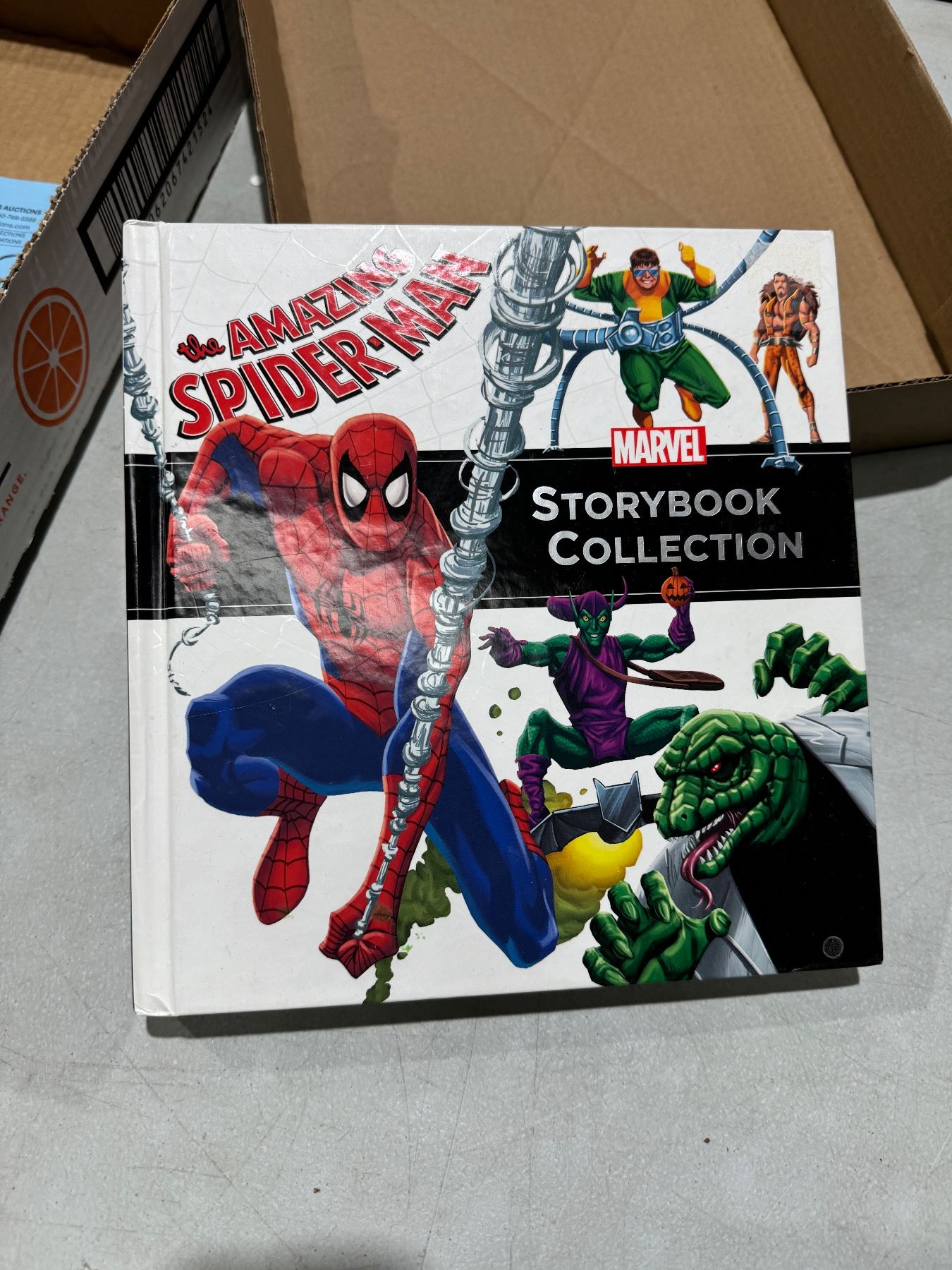 The amazing Spider-Man Marvel storybook collection