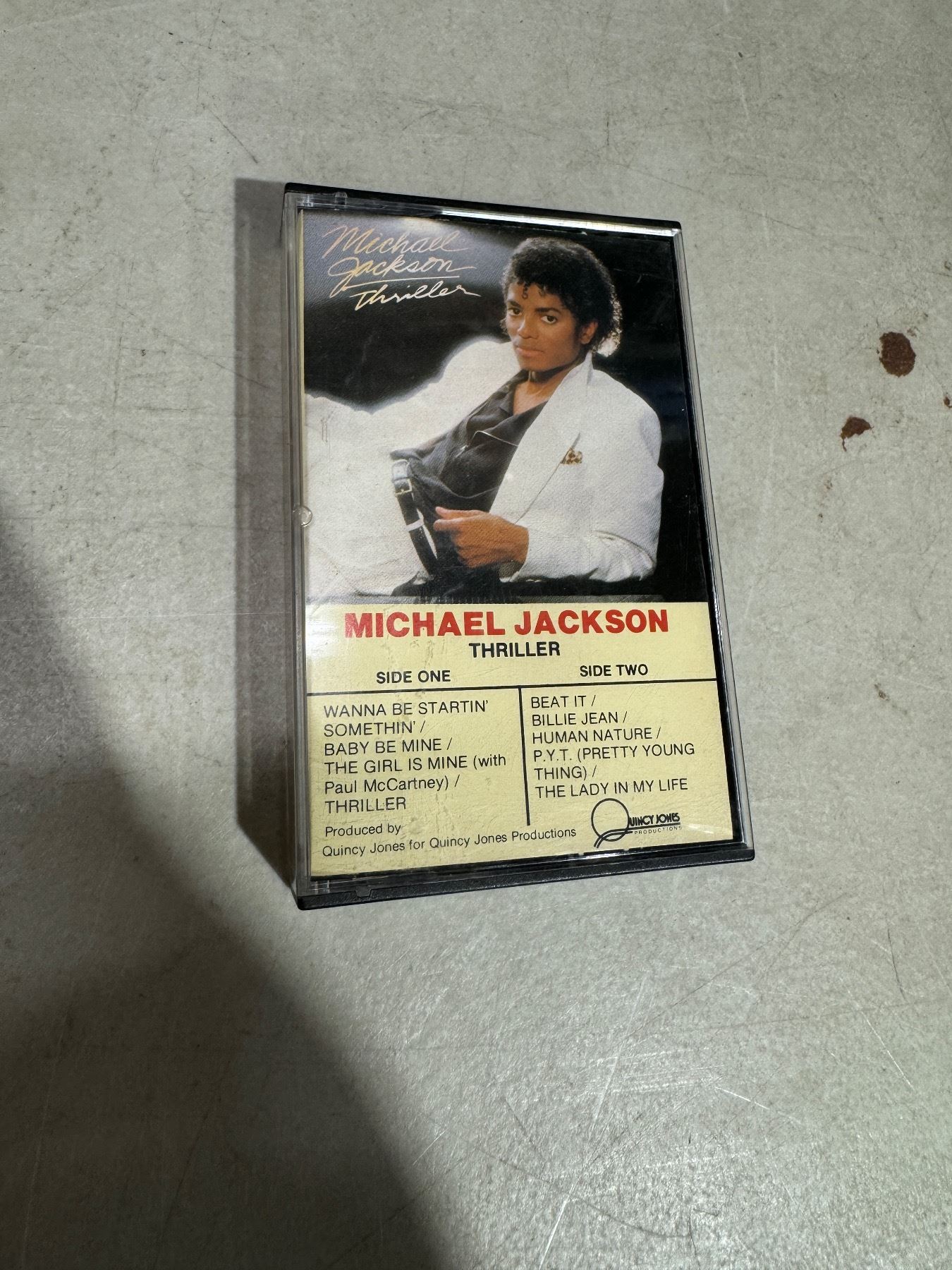 Michael Jackson cassette