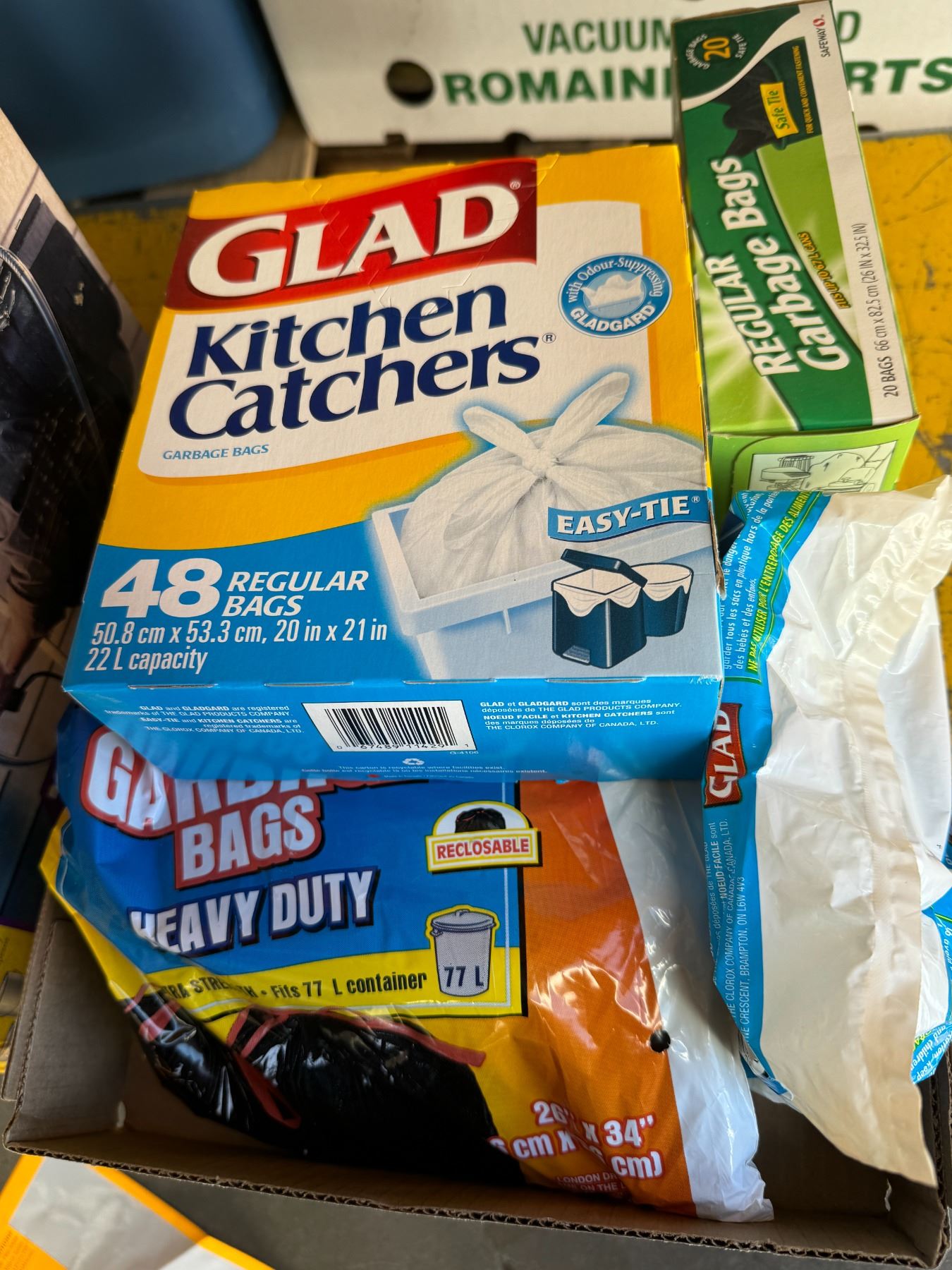 Kitchen garbage bags