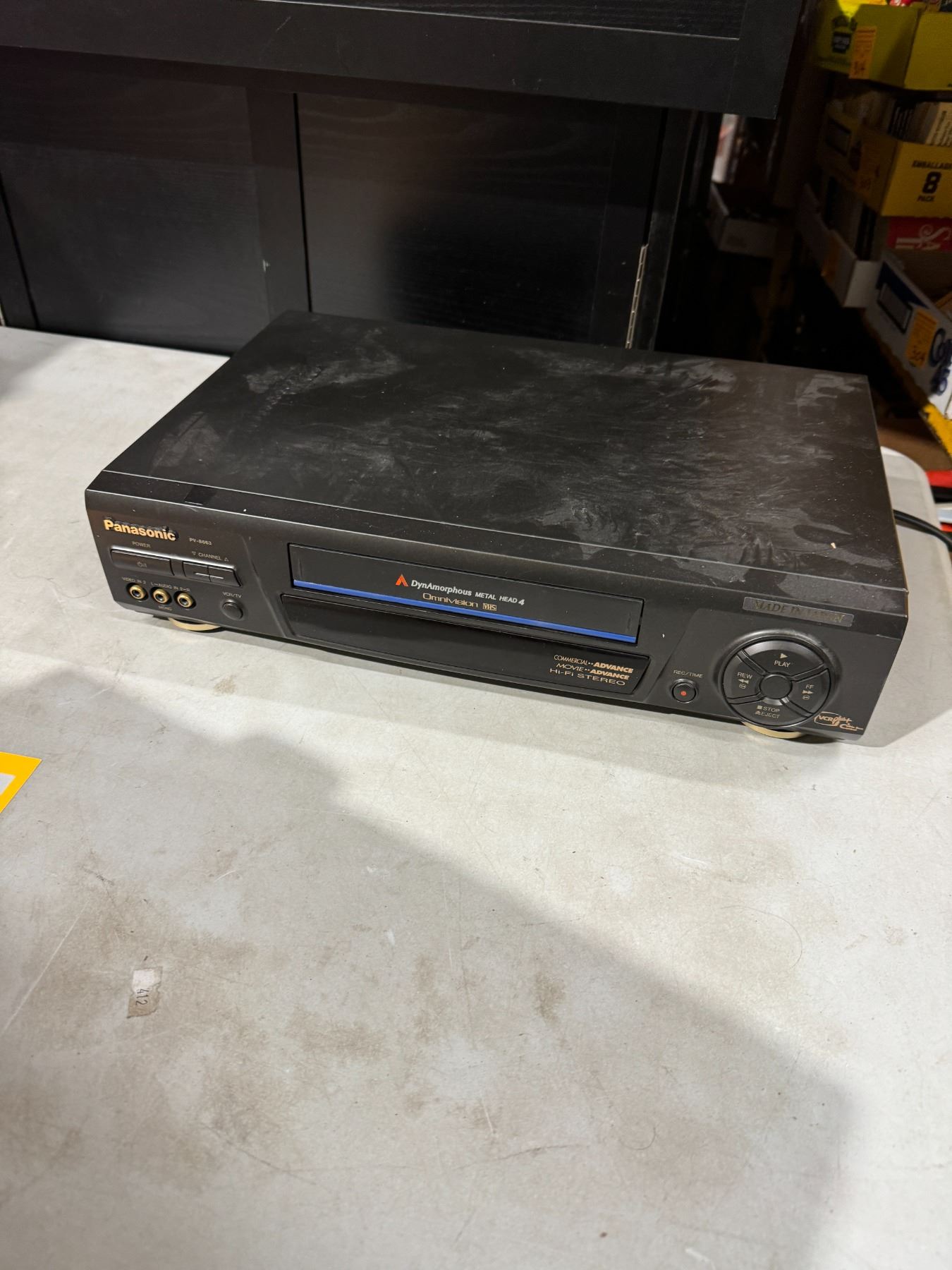 Panasonic VHS player