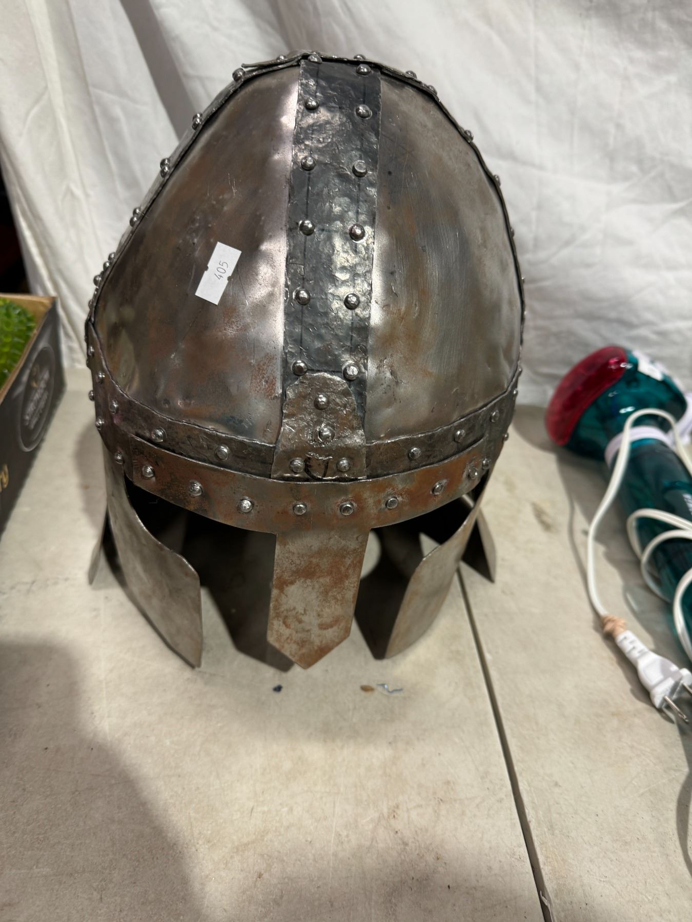 Metal helmet