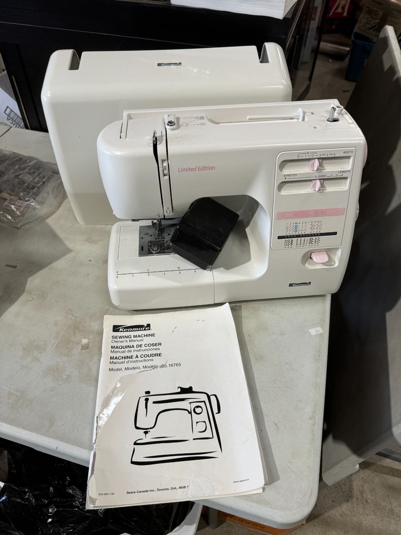 Kenmore limited edition, sewing machine