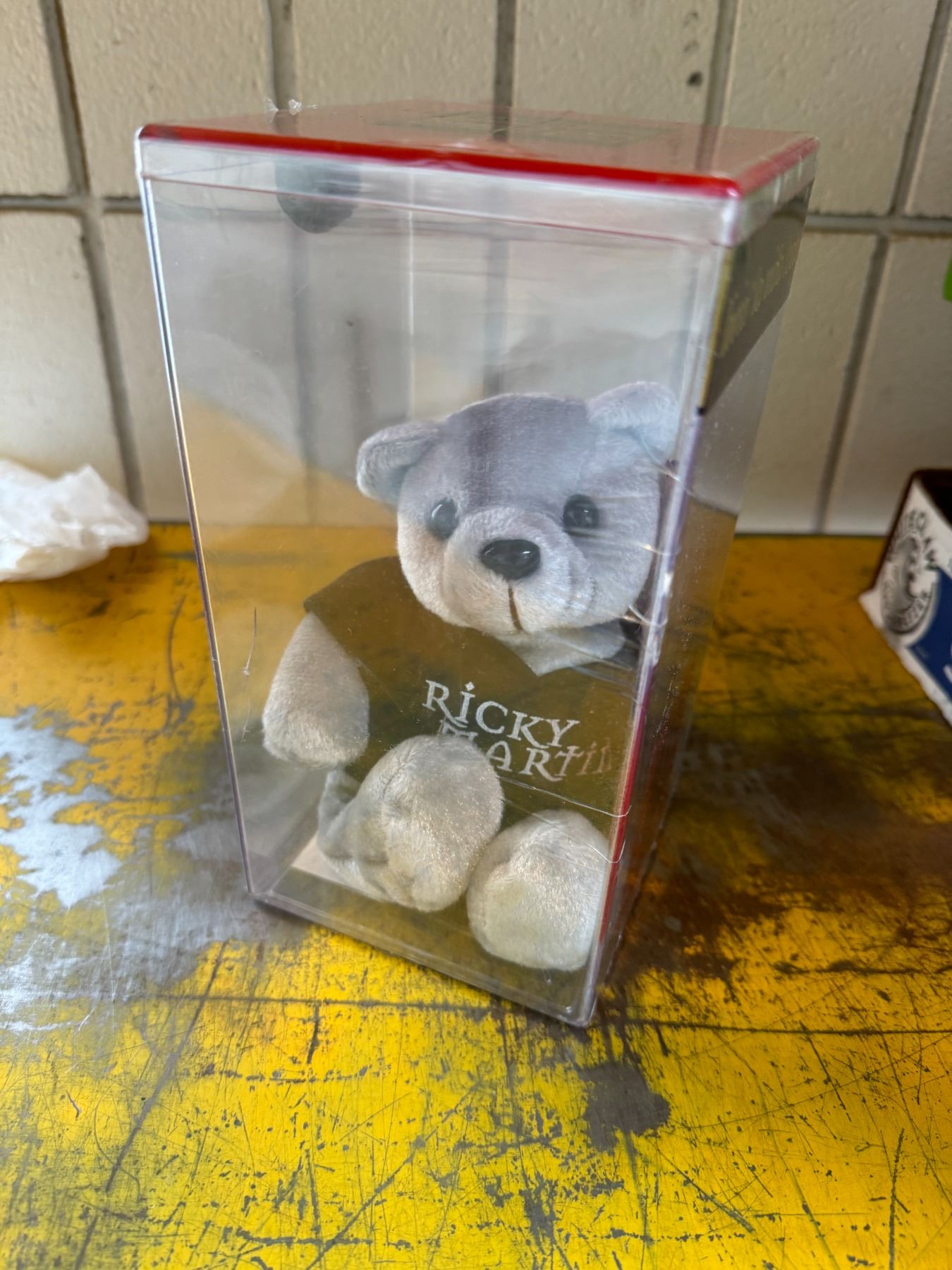 Ricky Martin Bean Bear