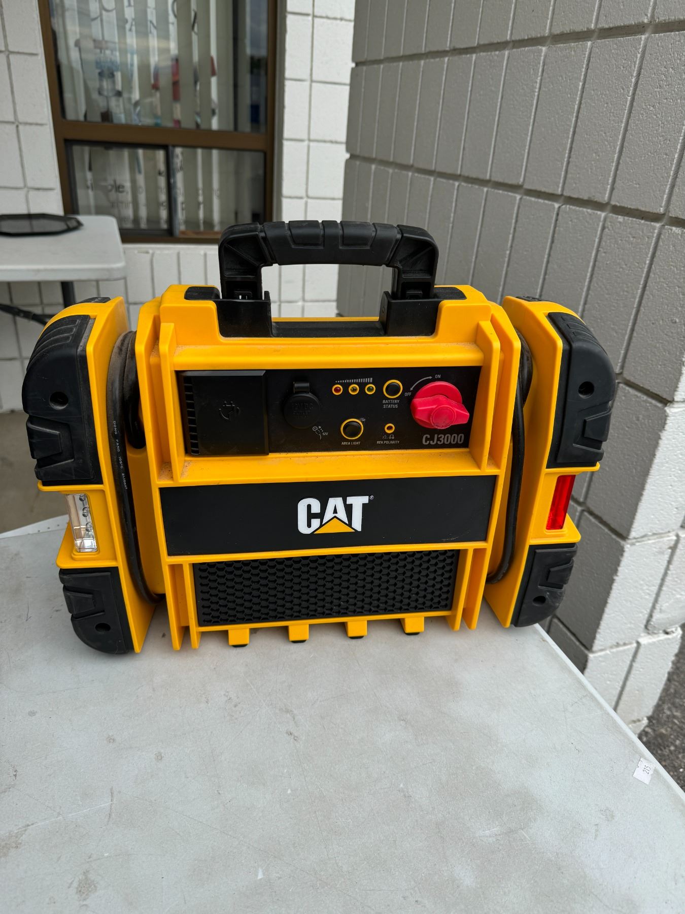 CAT battery booster untested