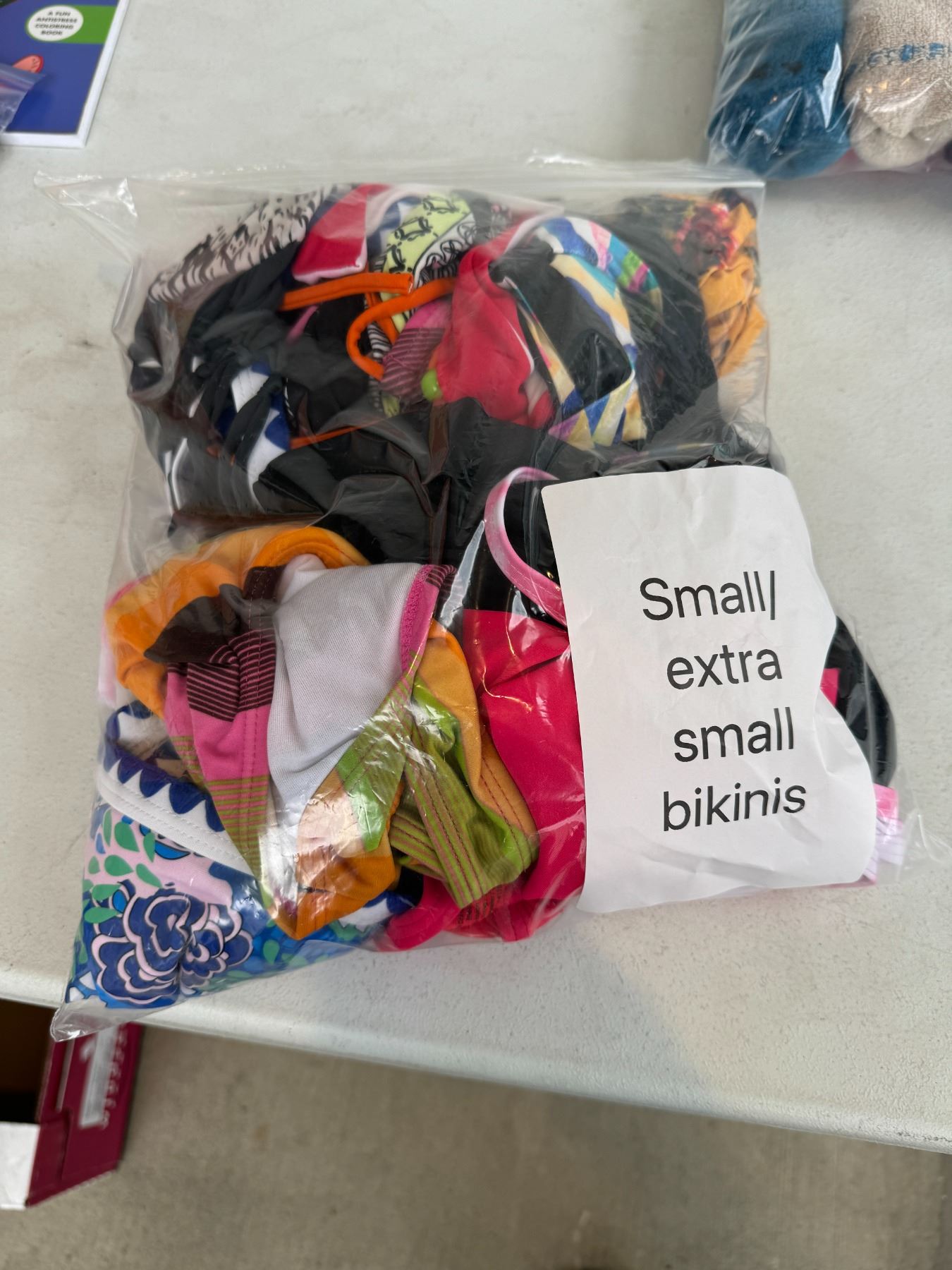 Small, extra small bikinis