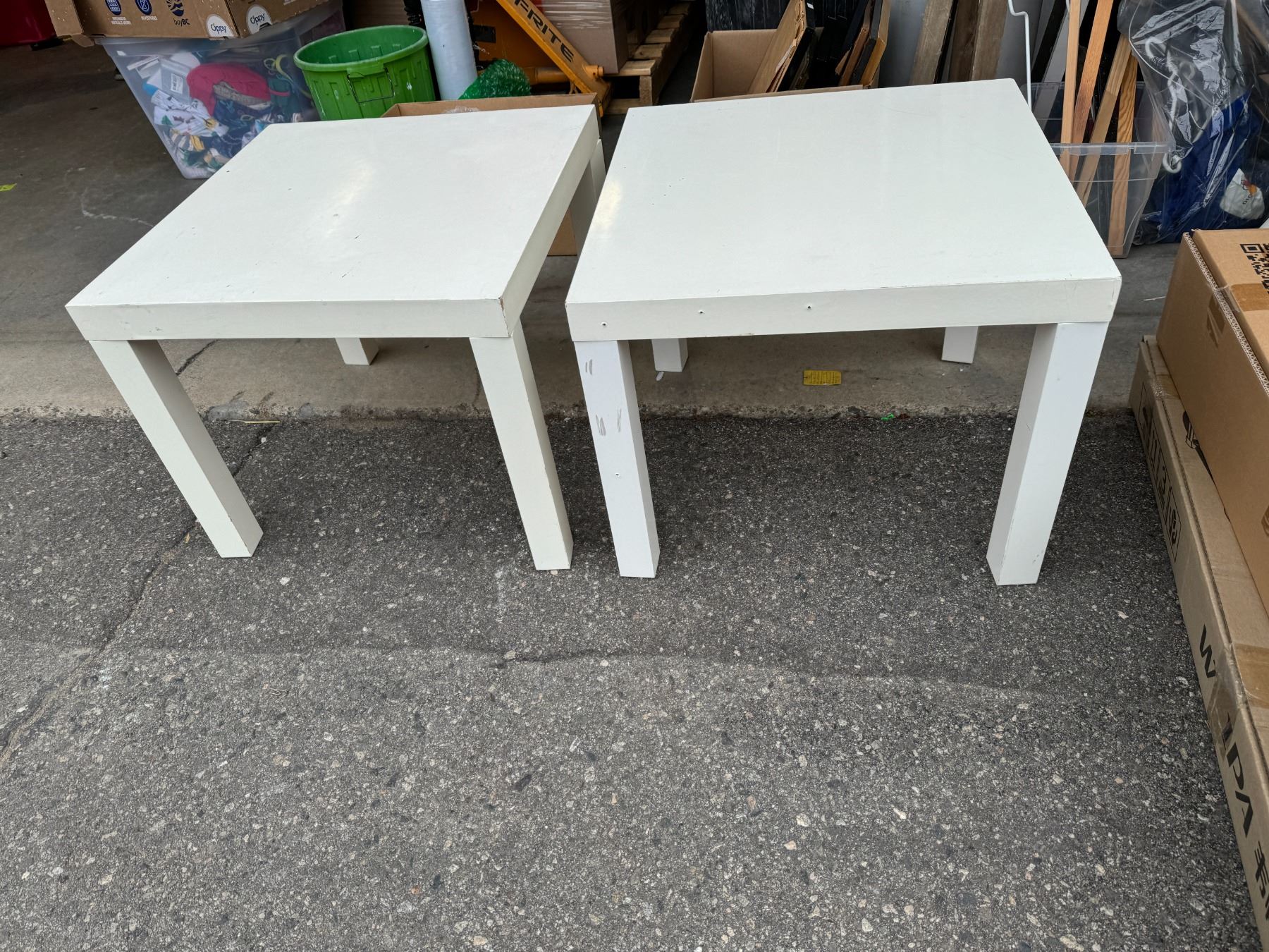 2 IKEA tables