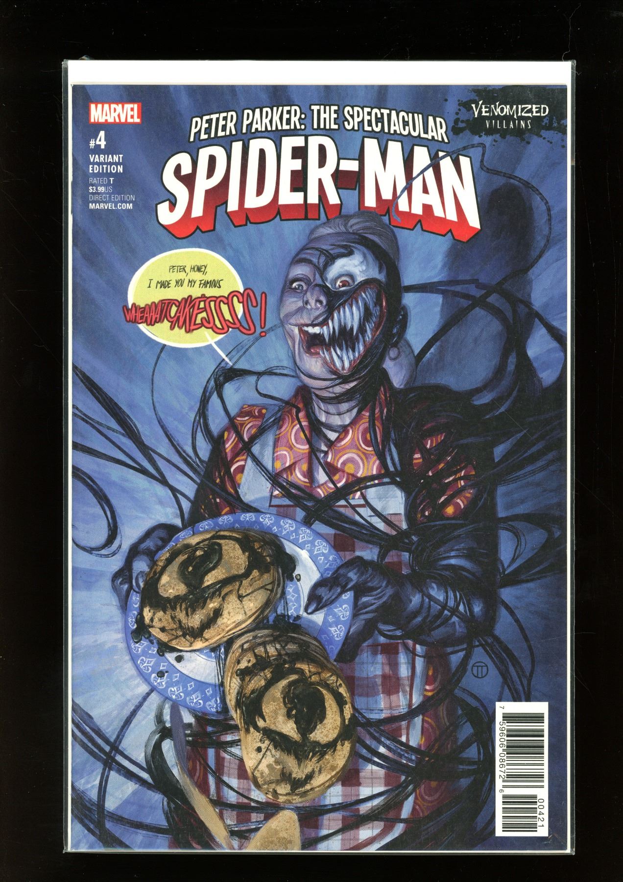 Marvel Spider-Man #4 Variant Edition Venomized Villains