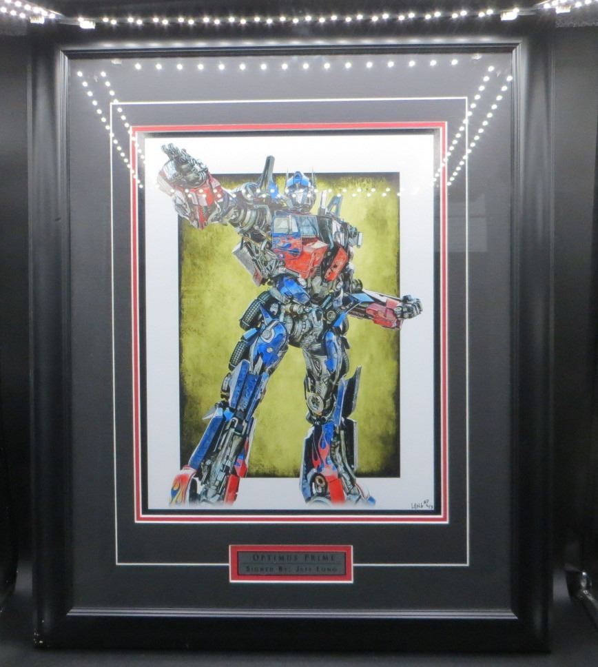 Transformers Optimus Prime Limited Edition Art 11x14 Photo Framed ...