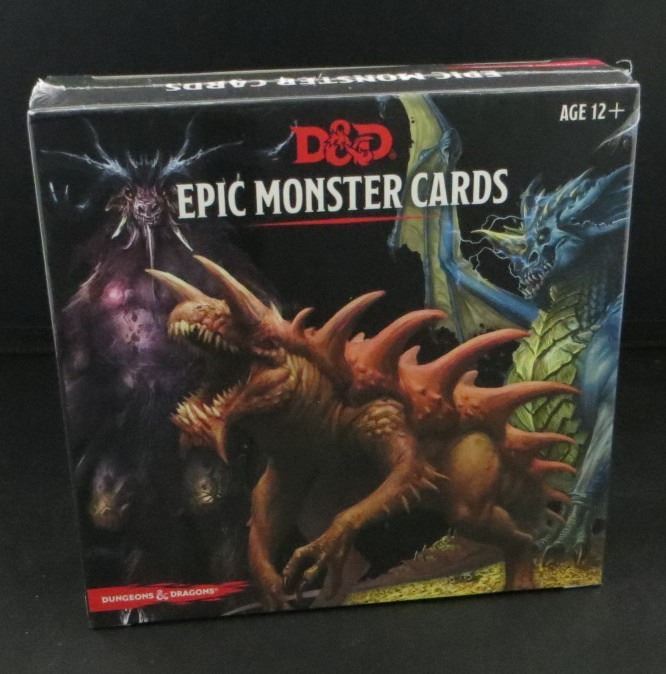 New D&D Epic Monster Cards 77 Oversized Cards