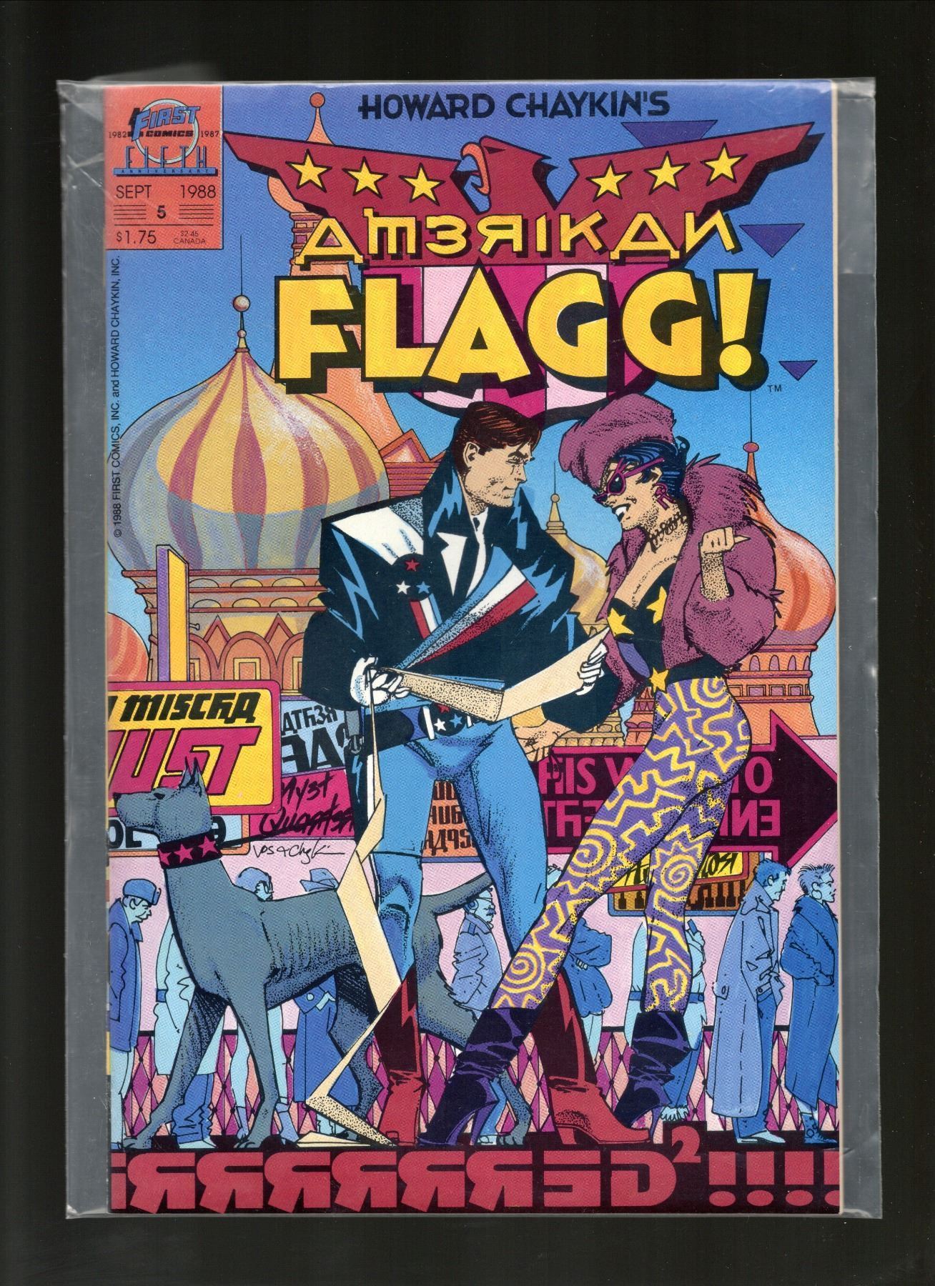 First Comics Amerikan Flagg #5