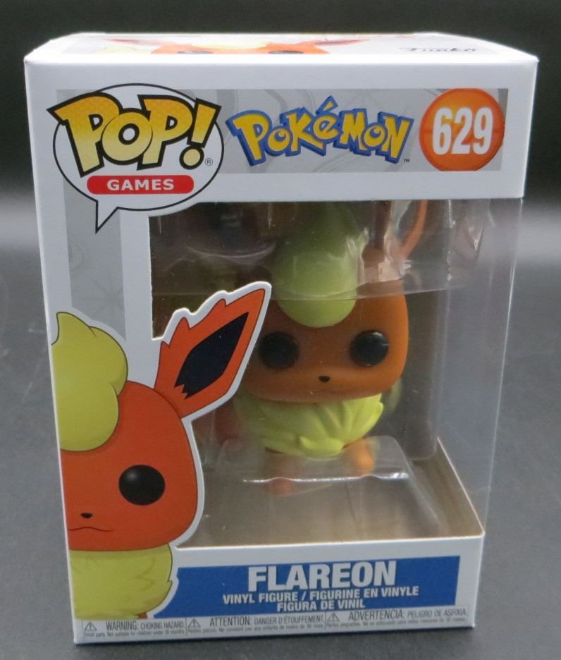 New Funko Pop Pokemon Flareon #629