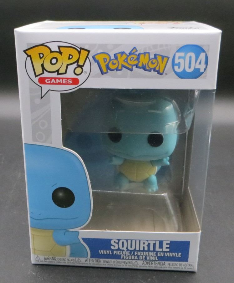 New Funko Pop Pokemon Squirtle #504