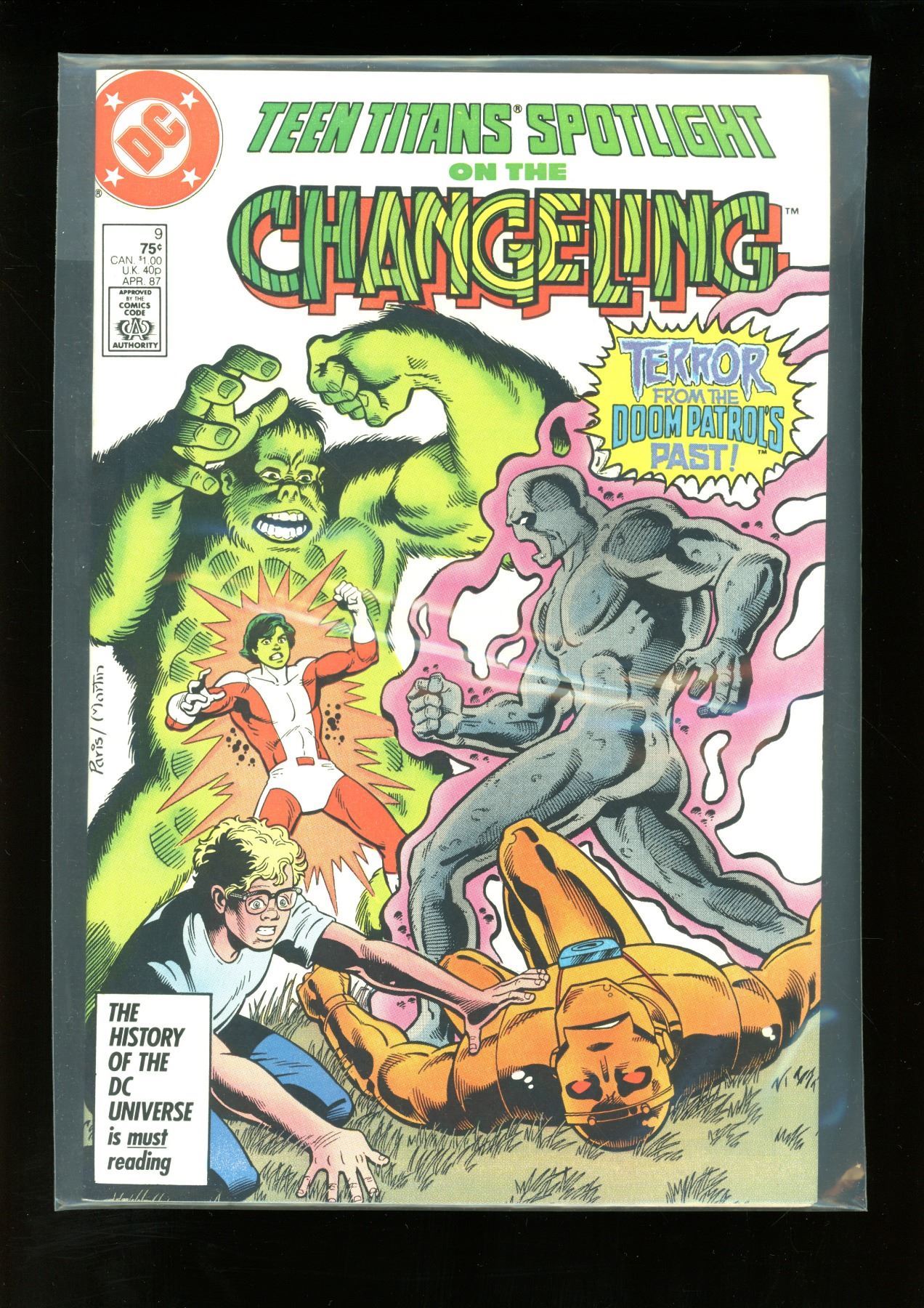 DC Teen Titans Spotlight on The Changeling #9