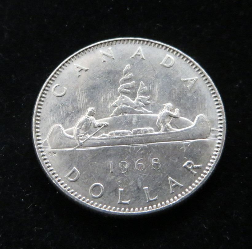 1968 Canadian $1 Dollar Coin