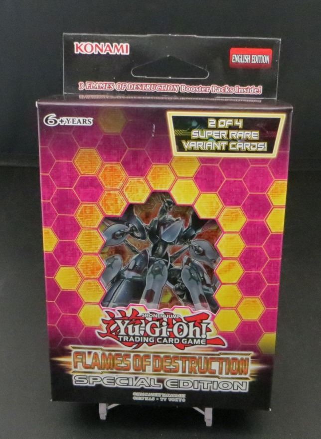 New Yu-Gi-Oh Flames Of Destruction Special Edition 3 Booster Packs