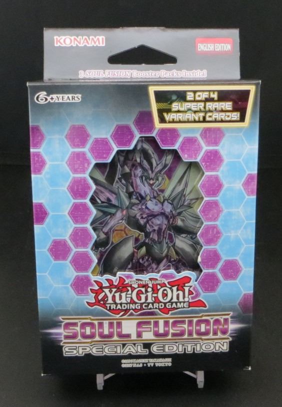 New Yu-Gi-Oh Soul Fusion Special Edition 3 Booster Packs