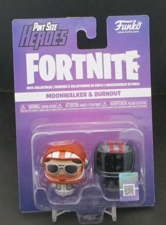 New Funko Fortnite Pint Size Heroes Moonwalker & Burnout