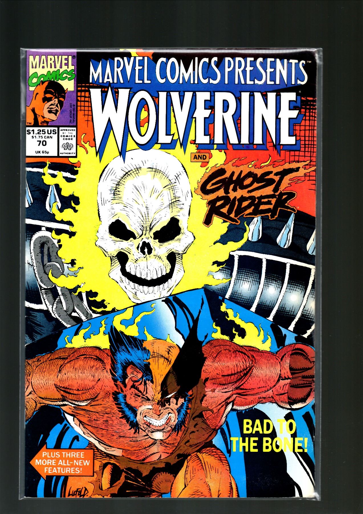 Marvel Comics Presents Wolverine and Ghost Rider #70