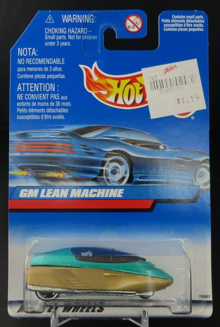 1997 Mattel Hot Wheels GM Lean Machine