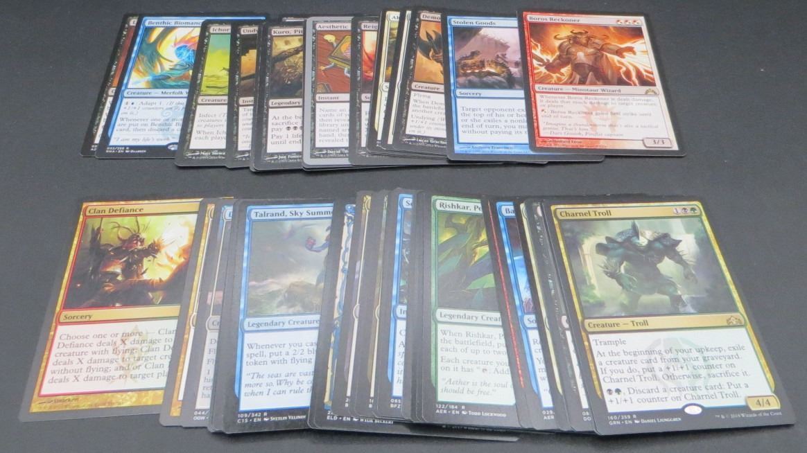 45+ MTG Rare Cards Various Sets & Colors