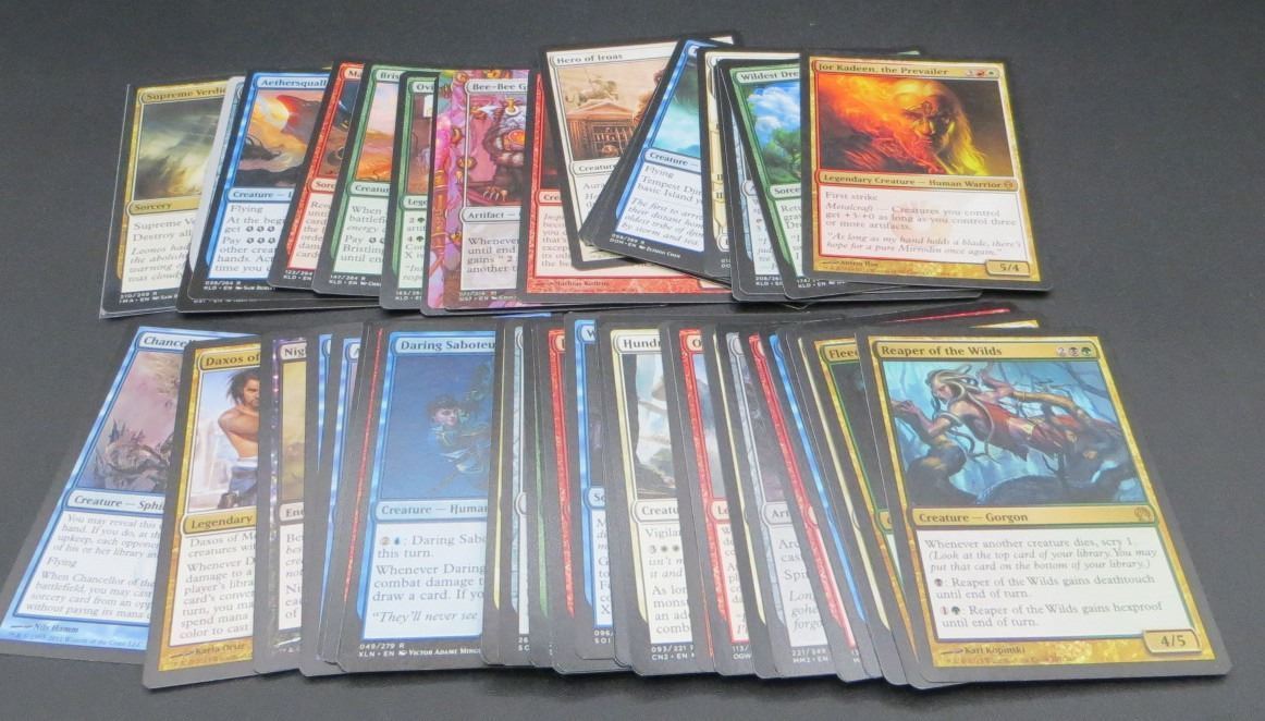 45+ MTG Rare Cards Various Sets & Colors
