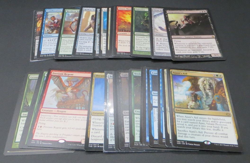 45+ MTG Rare Cards Various Sets & Colors