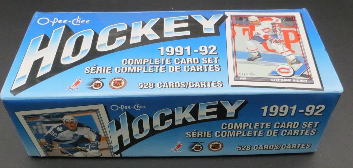1991-92 OPC Hockey Complete set 528 Cards Factory Set