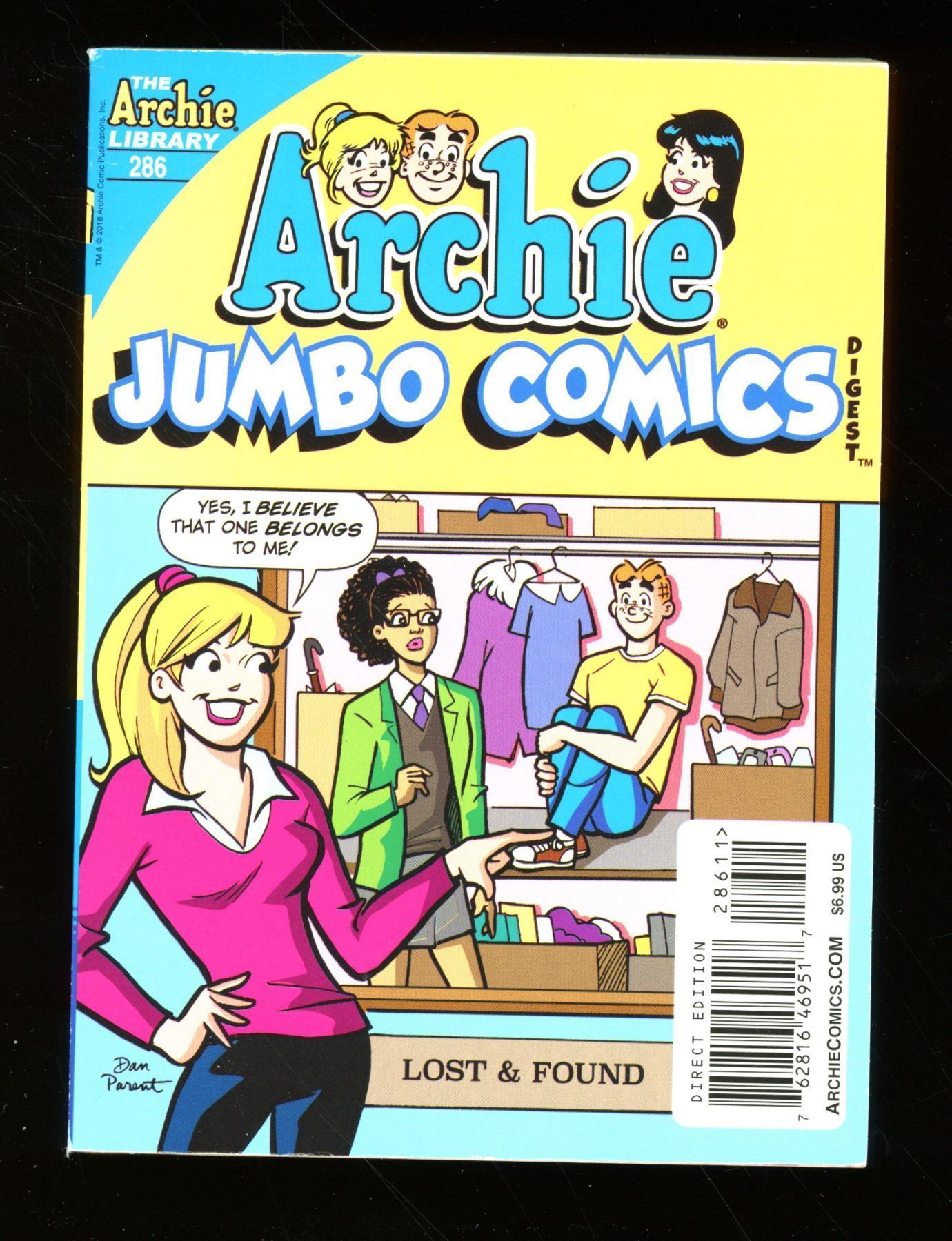 Archie Jumbo Comics Digest #286 (new Never read)