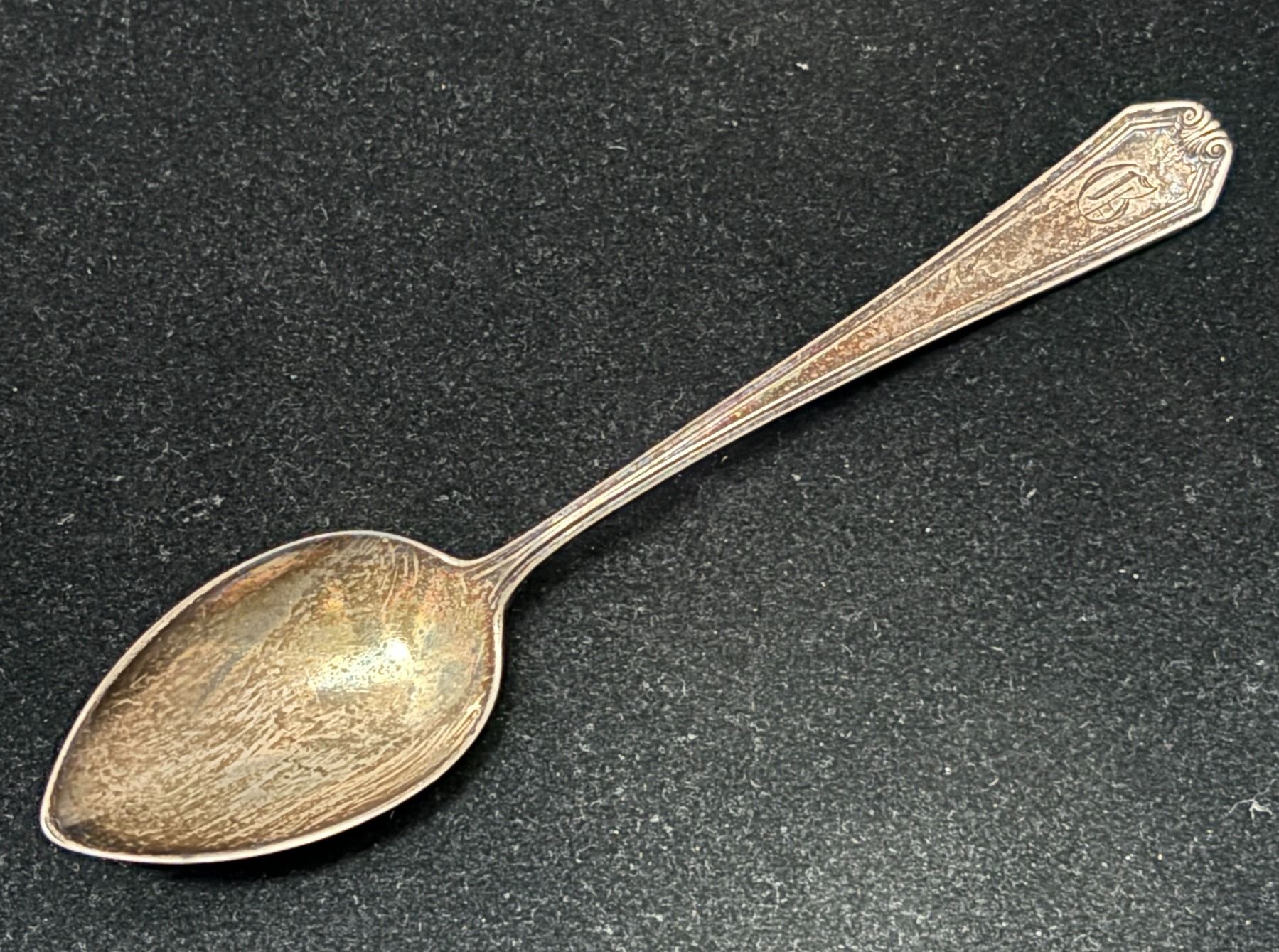 Vintage Sterling Spoon Weighs 20 Grams