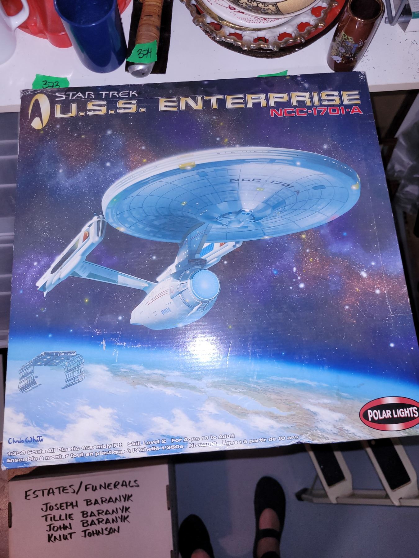 Vintage USS Enterprice NCC-1701-A Polar Lights - Appears to be new