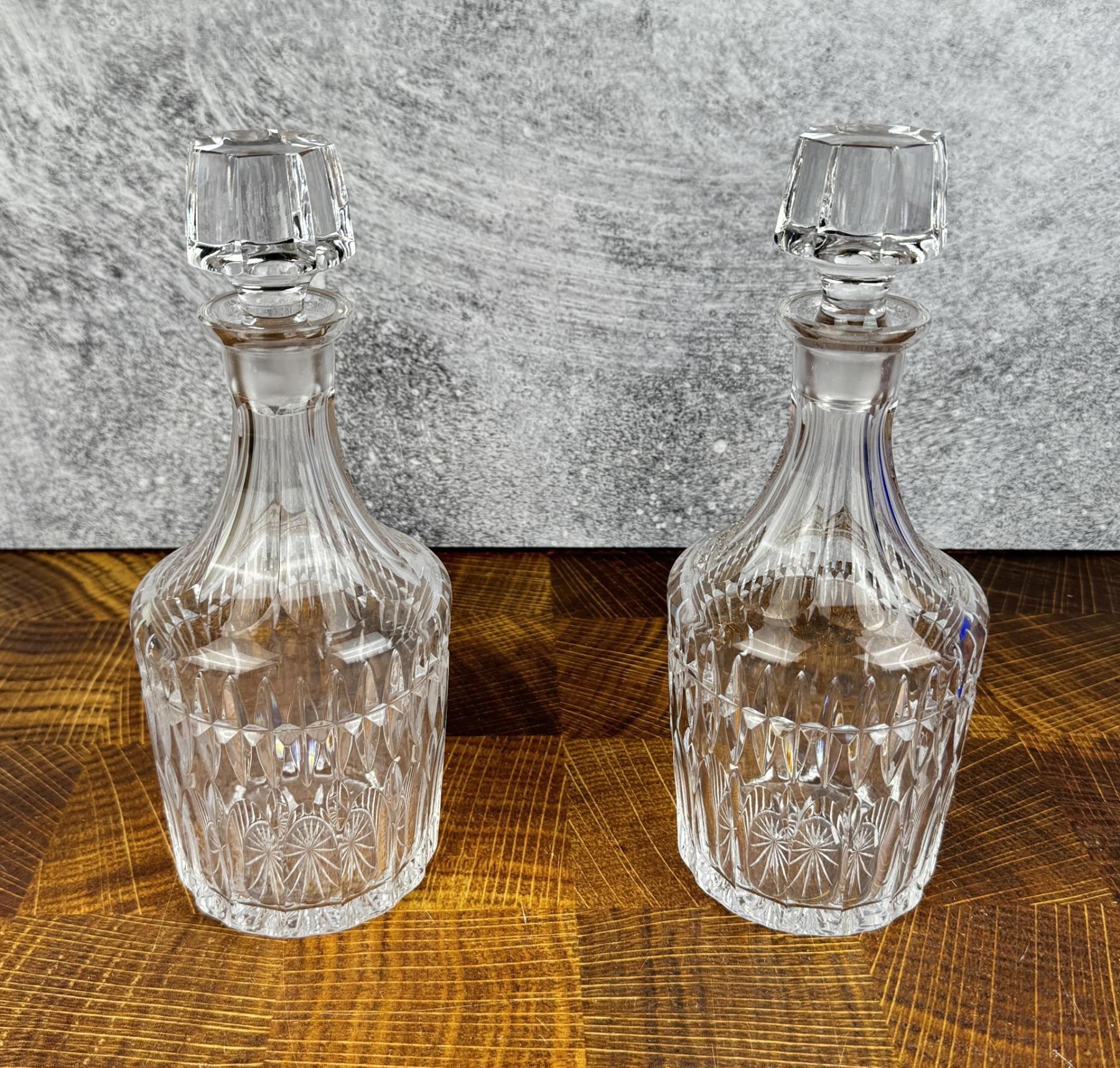 Antique Glass Liquor Decanters
