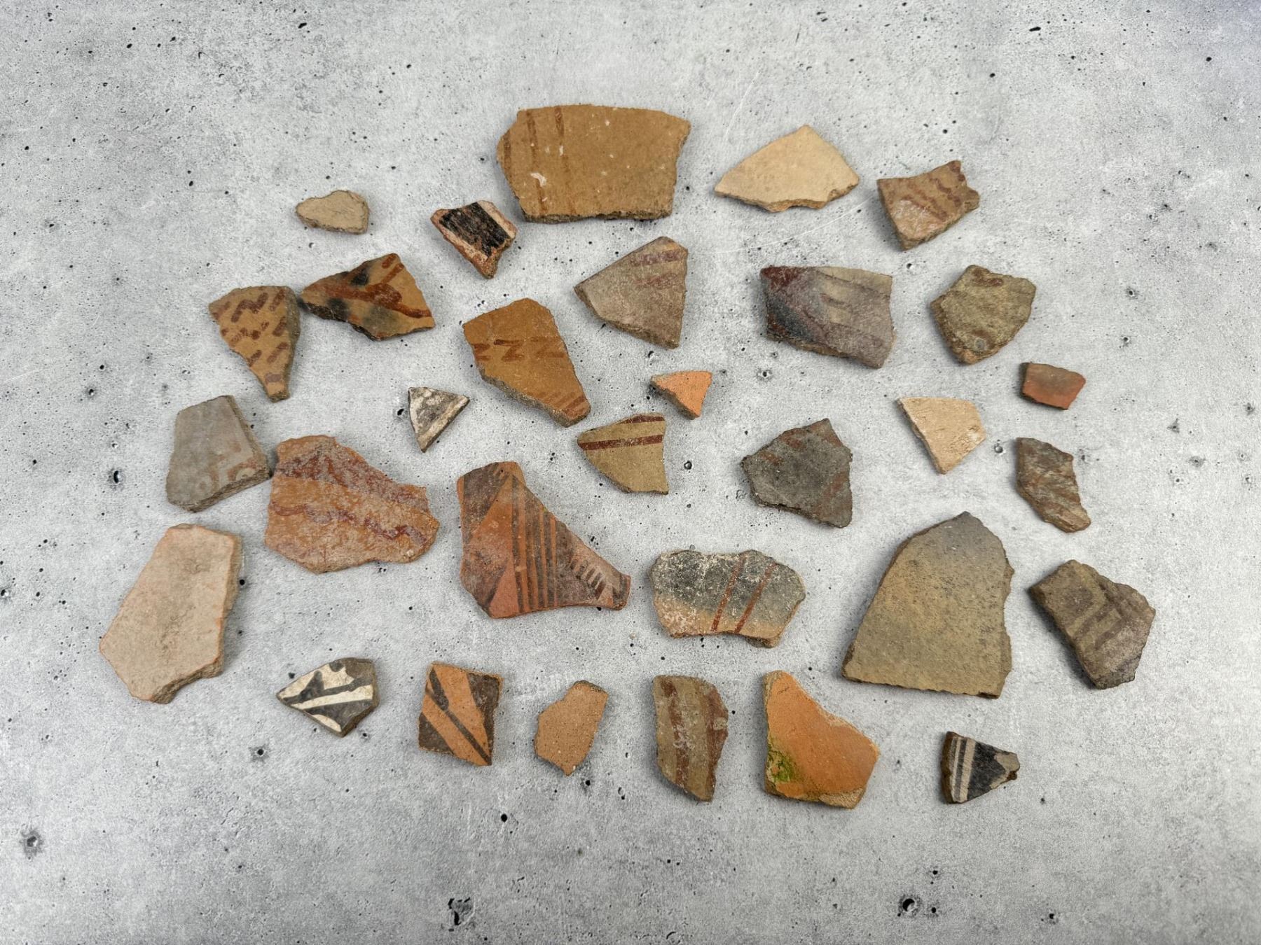 Ancient Indian Pueblo Pot Shards