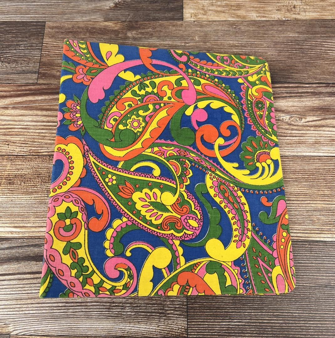 1960s Peter Max Paisley Psychedelic Binder
