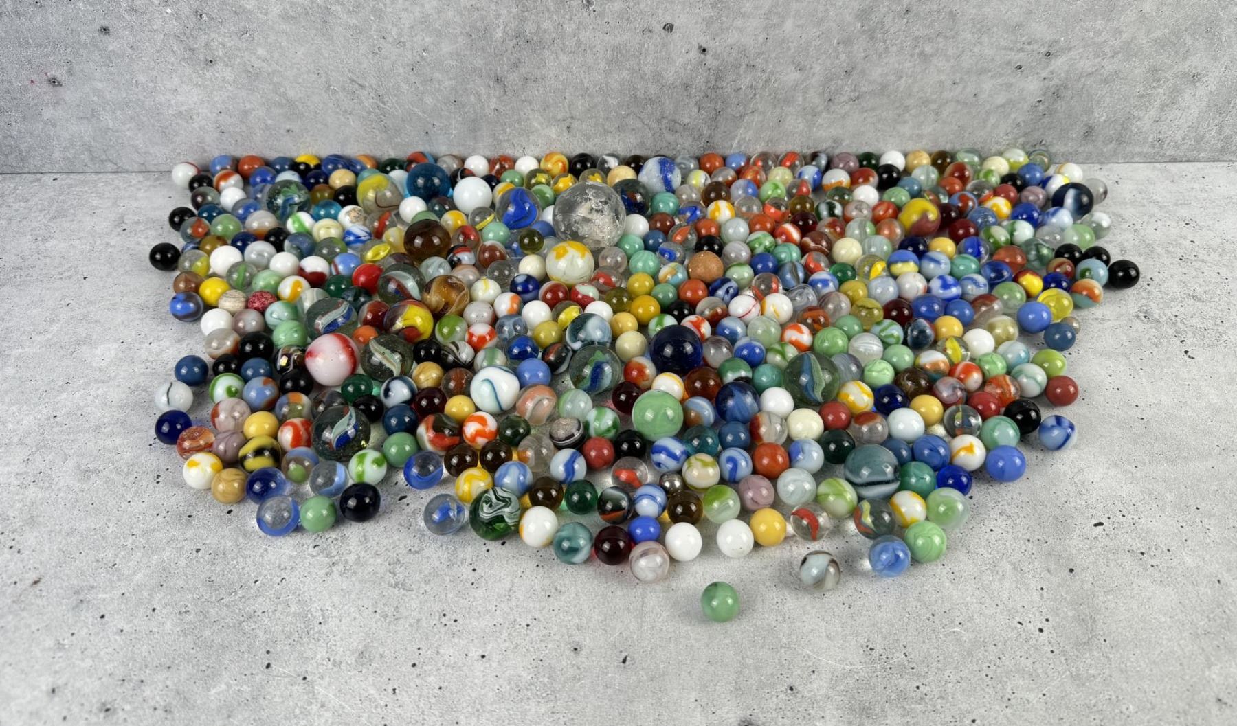 Collection of Antique & Vintage Marbles