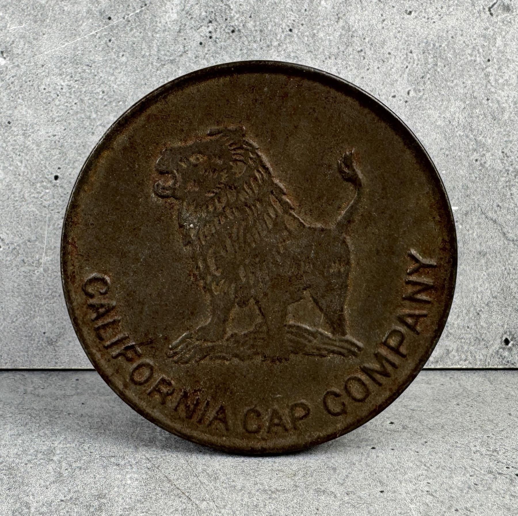 California Cap Company Blasting Cap Tin